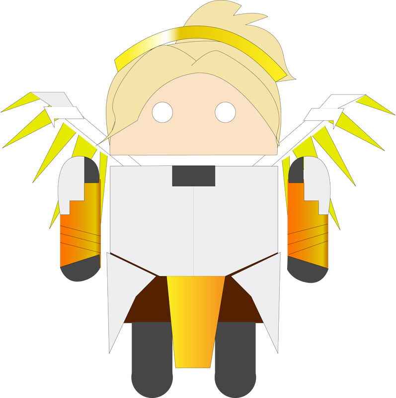 ArtStation - Custom Android Bot - Mercy