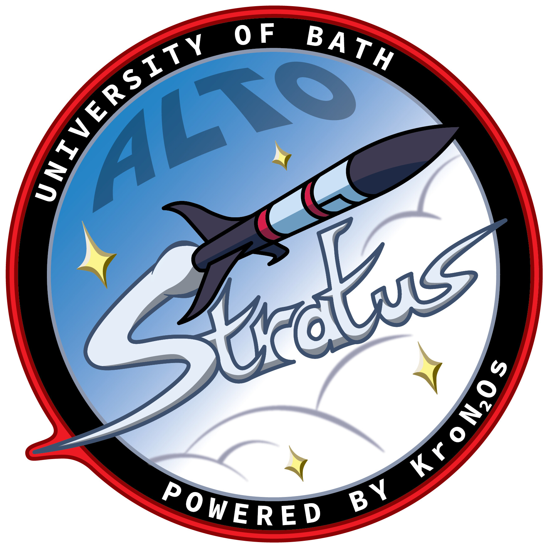 ArtStation - Bath Rocket Team Mission Patch - Alto Stratus