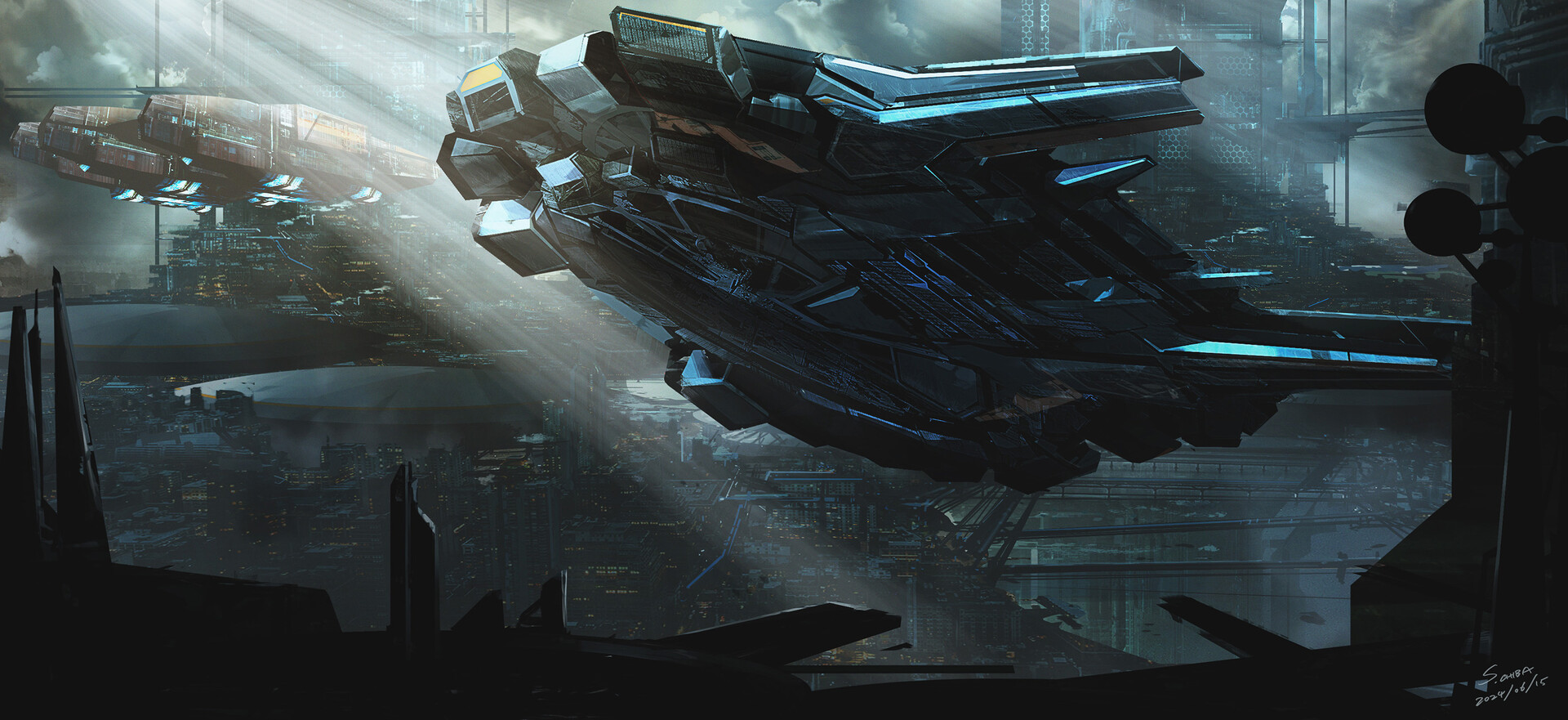 ArtStation - concept art scifi photoshop dijital2Dpaint photoBash