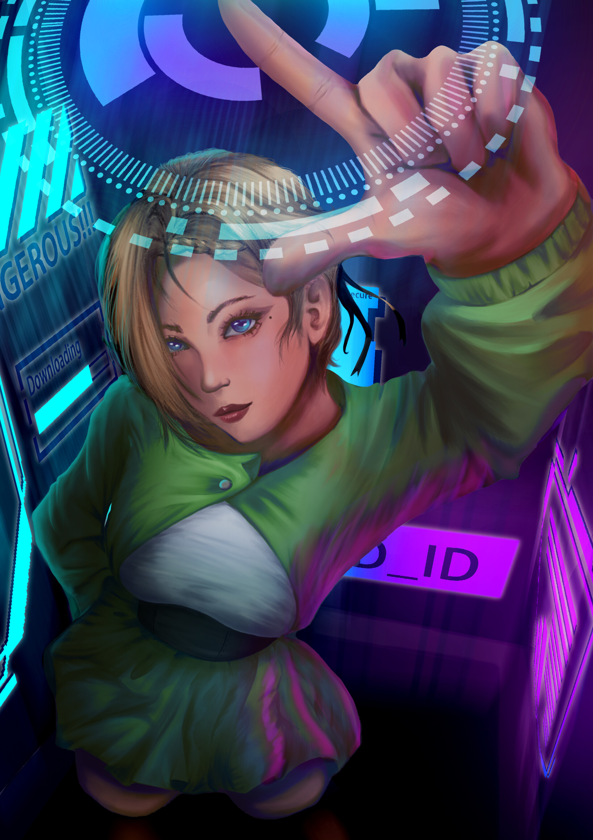 ArtStation - Gameboy Character SplashArt