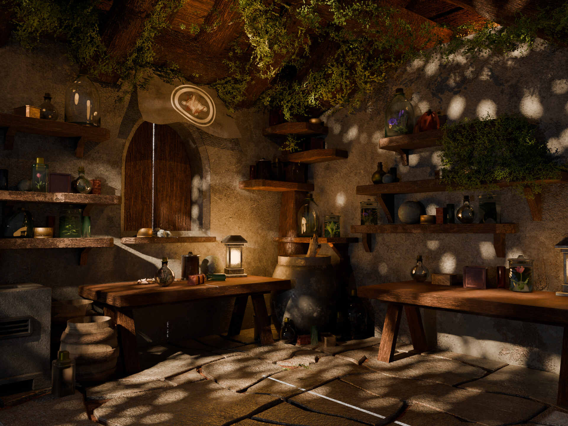 ArtStation - Alchemist room