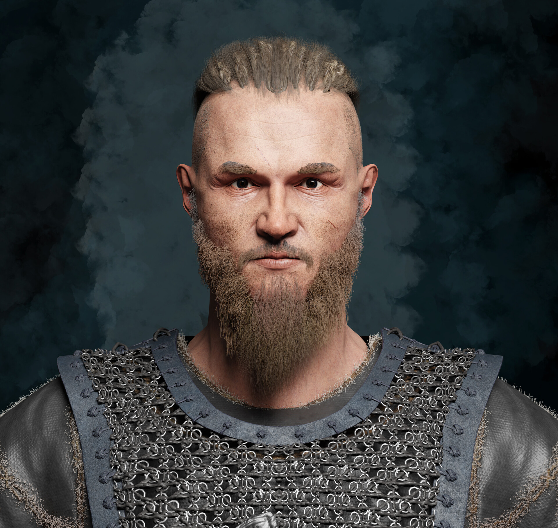 ArtStation - Viking-Ragnar Lothbrok