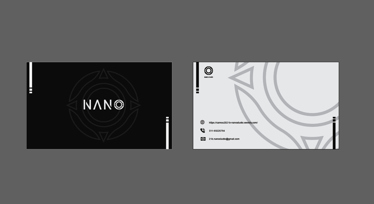 ArtStation - Name card of Nano Studio