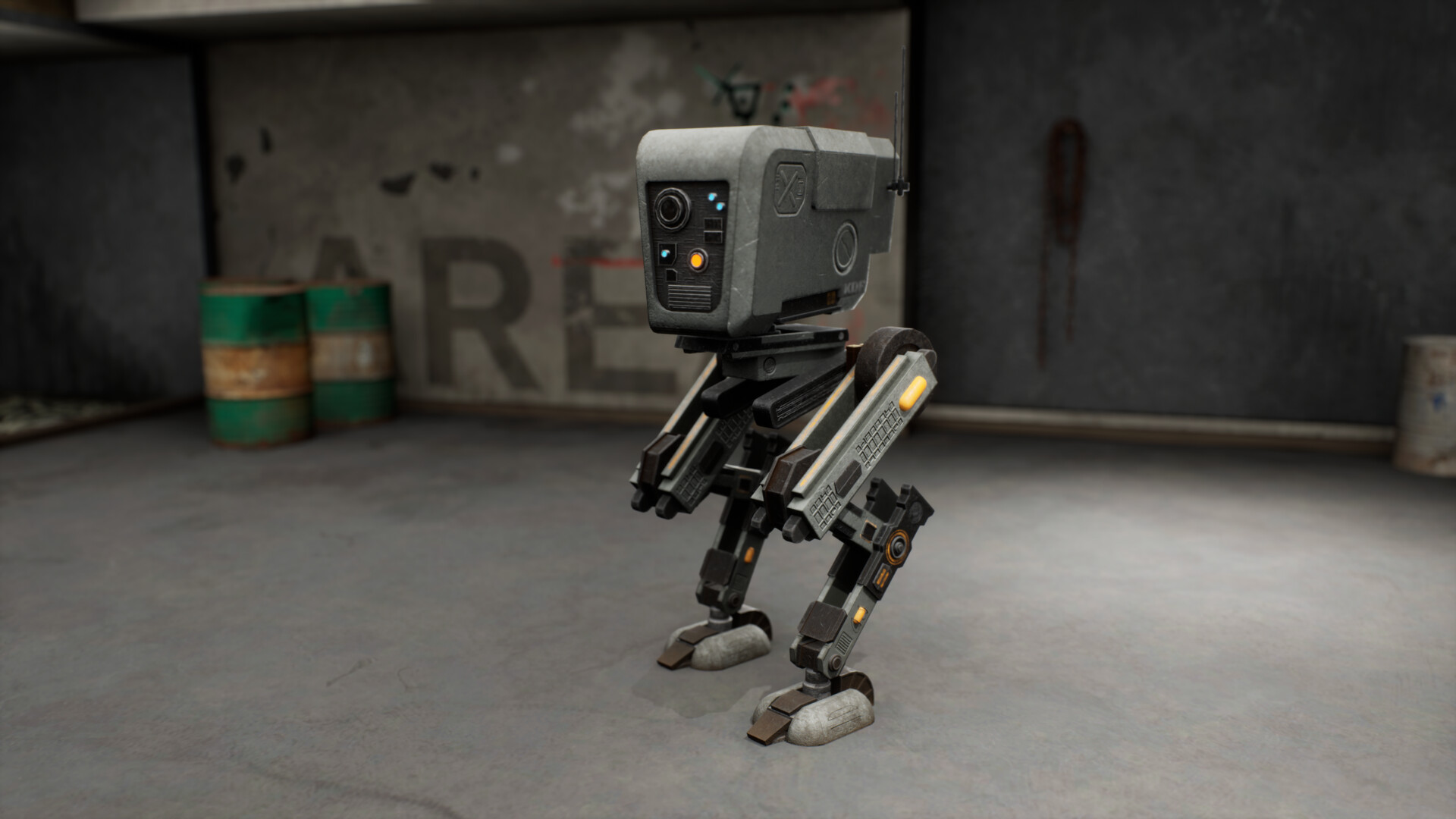 ArtStation - Walker Robot