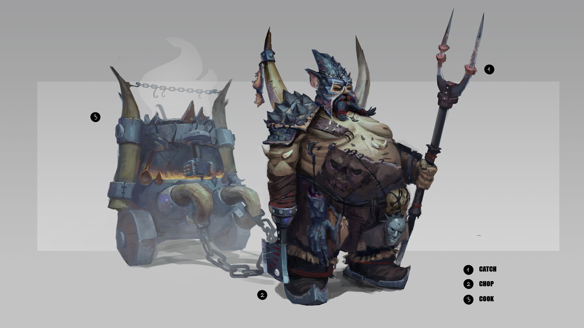 ArtStation - The Trollslayer - Custom Ogre Design