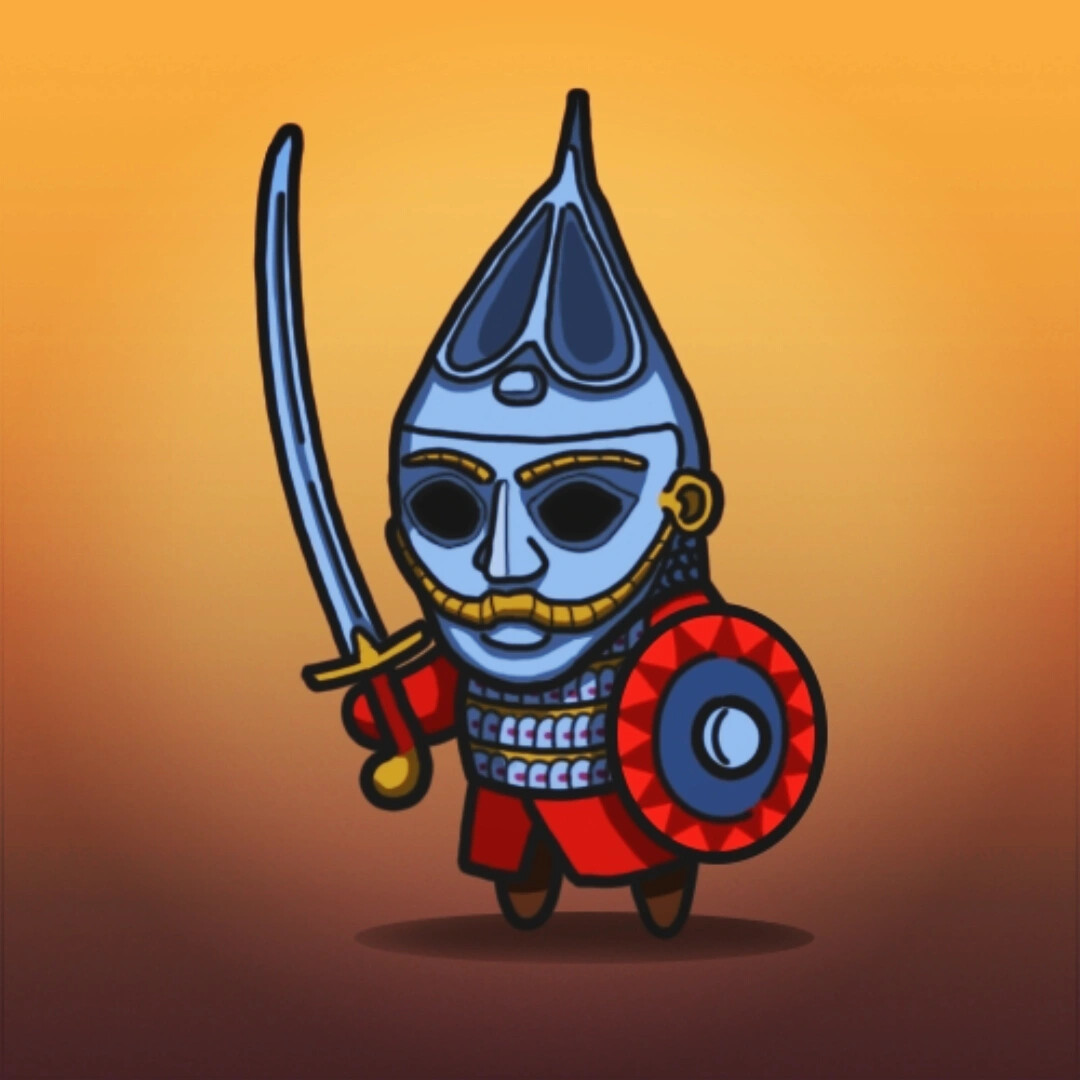 ArtStation - 2D character for a game