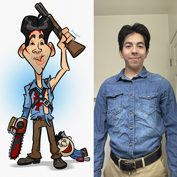 ArtStation - David as Ash