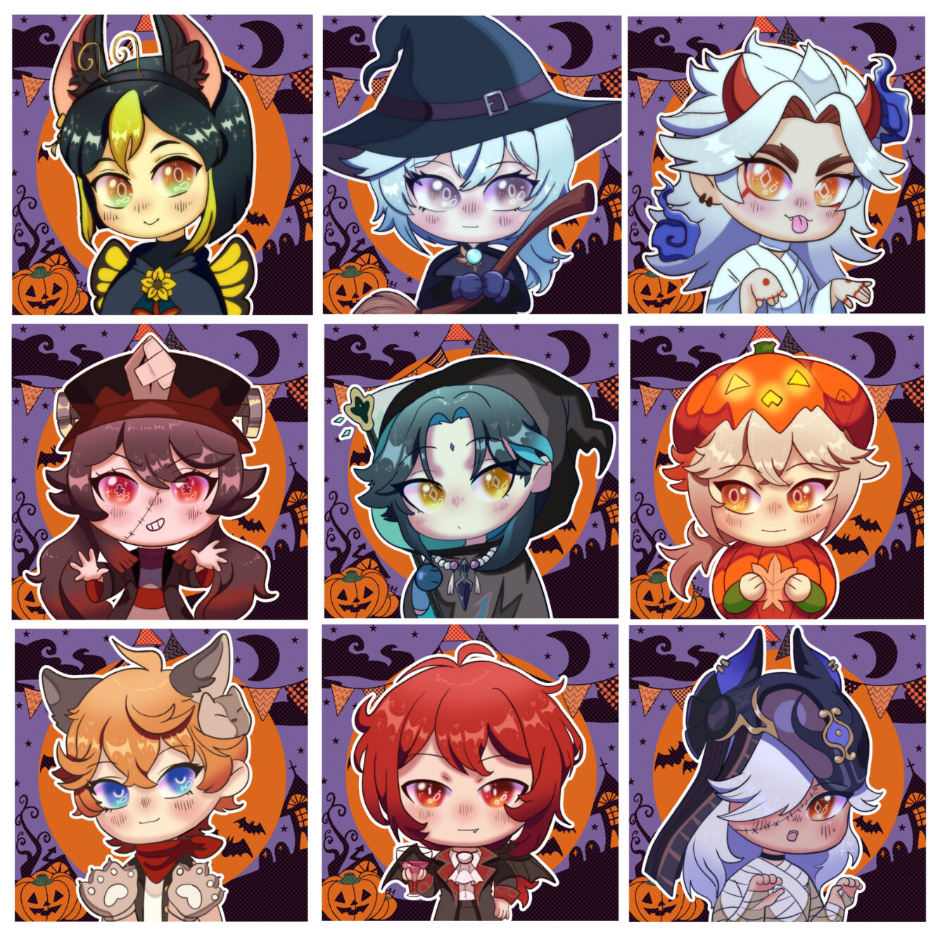 ArtStation - Genshin chibi PFP pictures