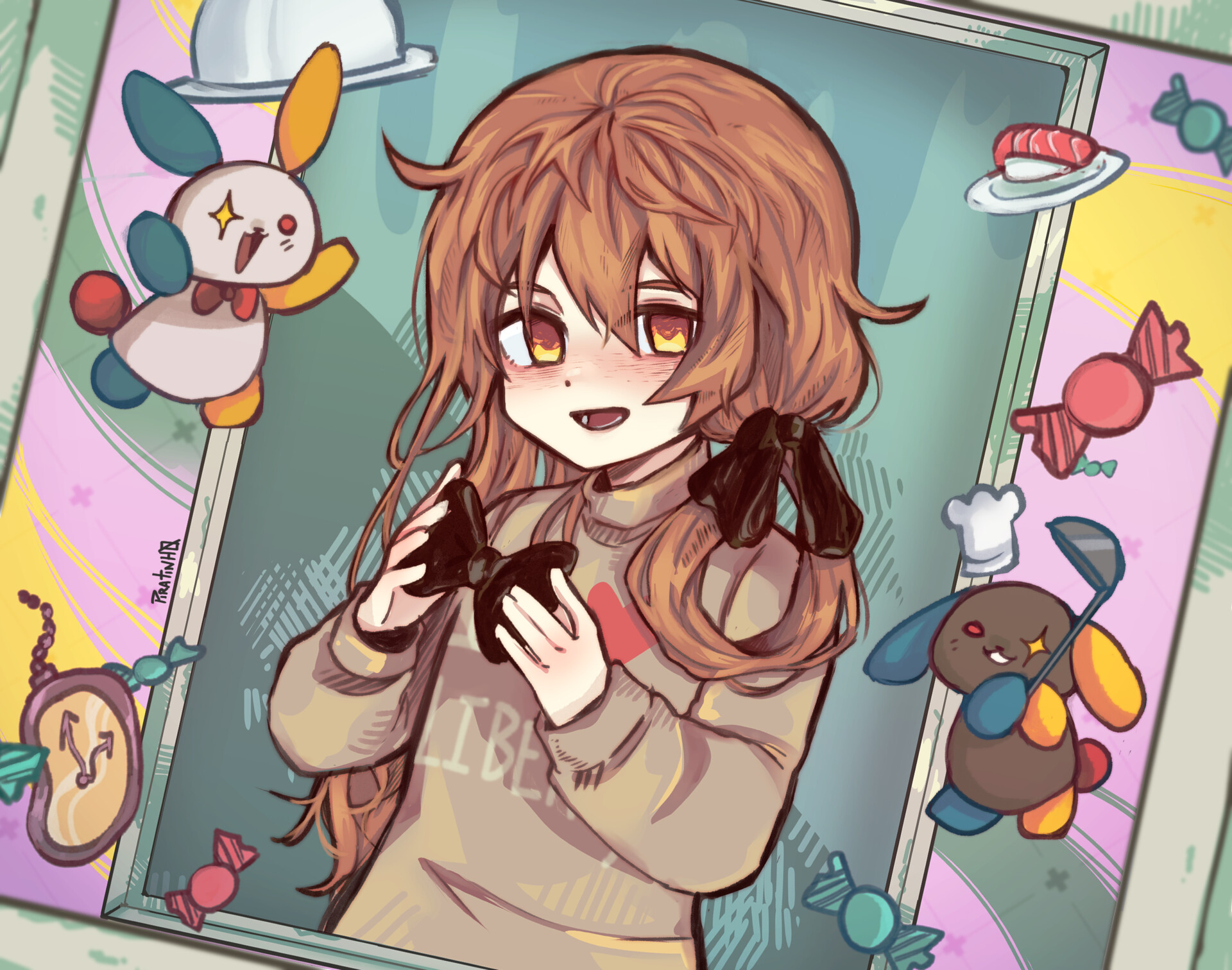 ArtStation - itoma-p "私服姫" Fanart