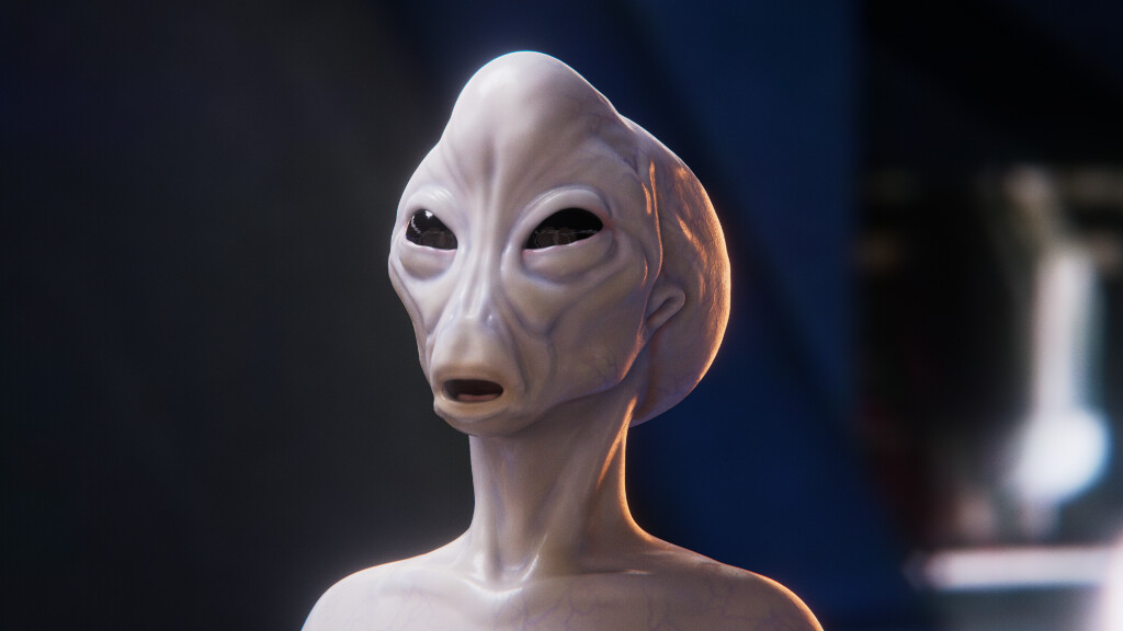 ArtStation - Stargate Asgard alien