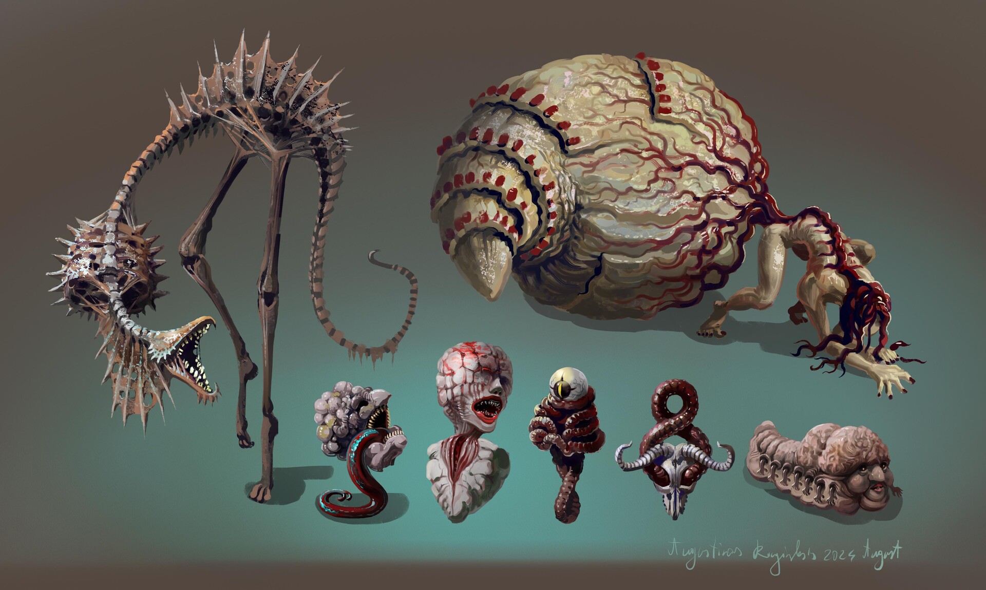 ArtStation - Rotten Bones, Corrupted Flesh