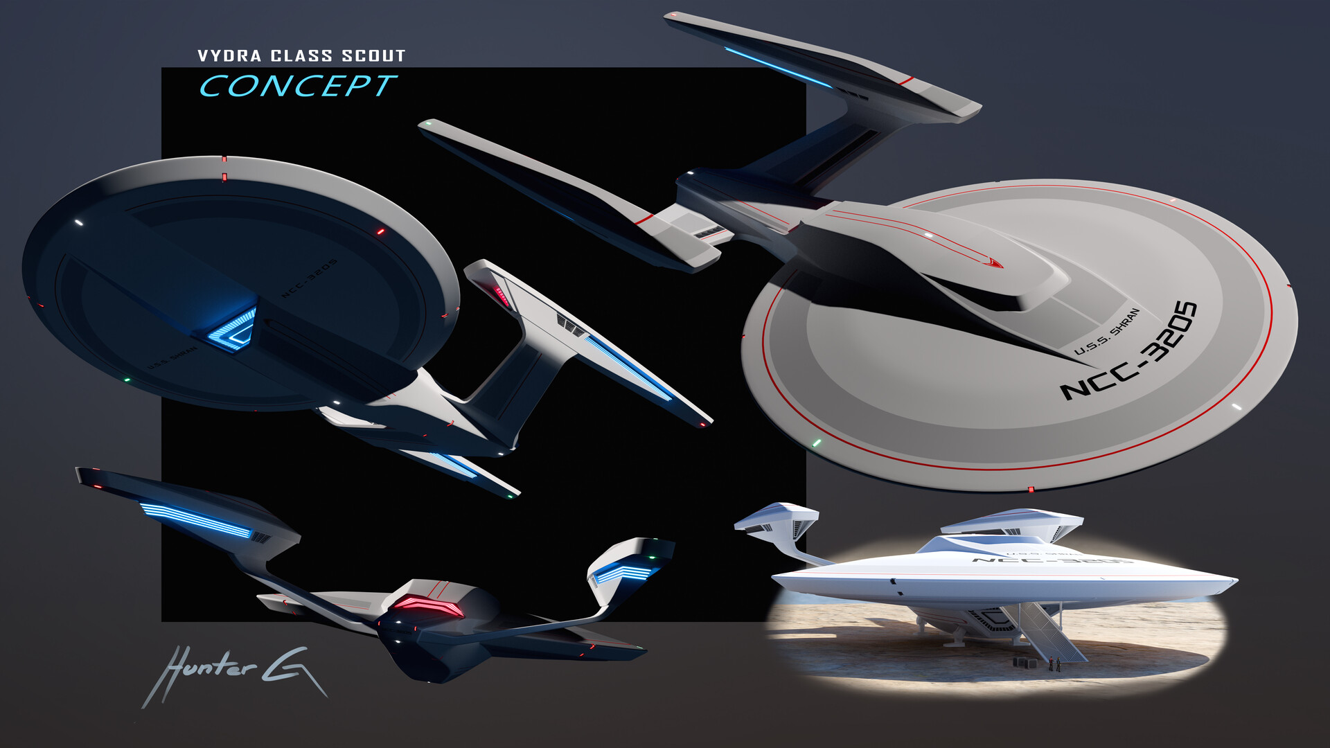 ArtStation - Vydra Class Scout Concept