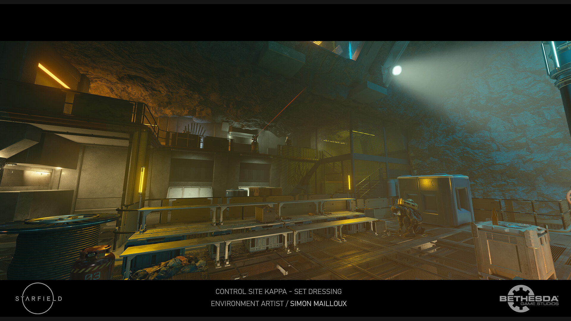 Simon Mailloux - Starfield - Shattered Space - Control site Kappa