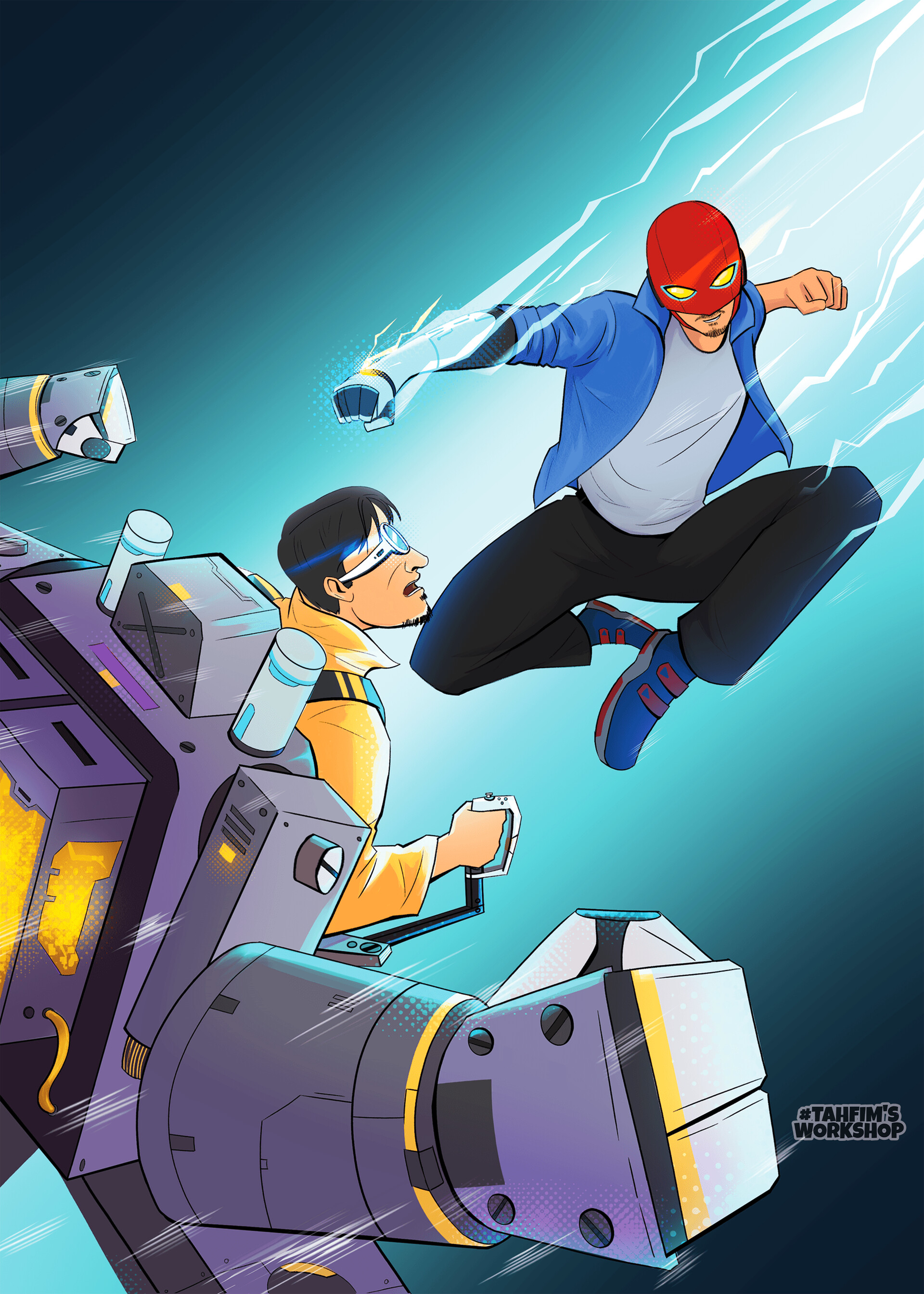 ArtStation - "Shan" Comic Book Cover