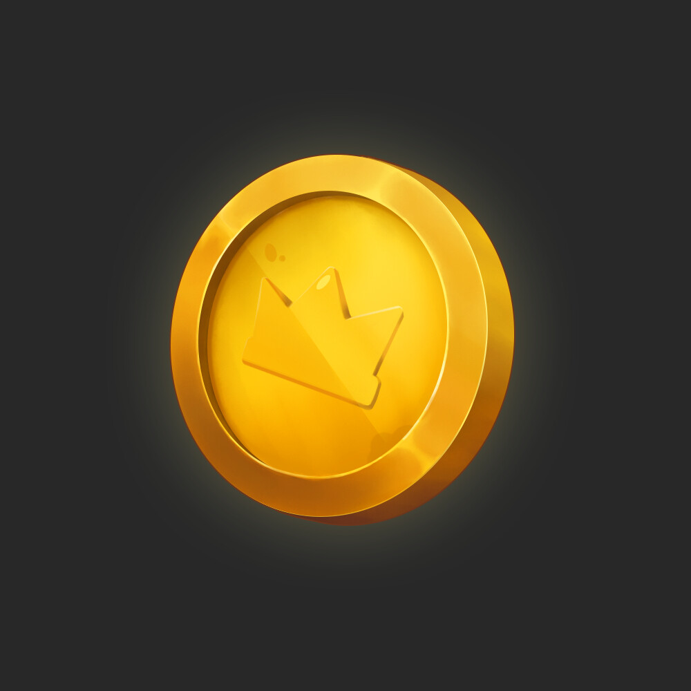 ArtStation - Coin for a casual game