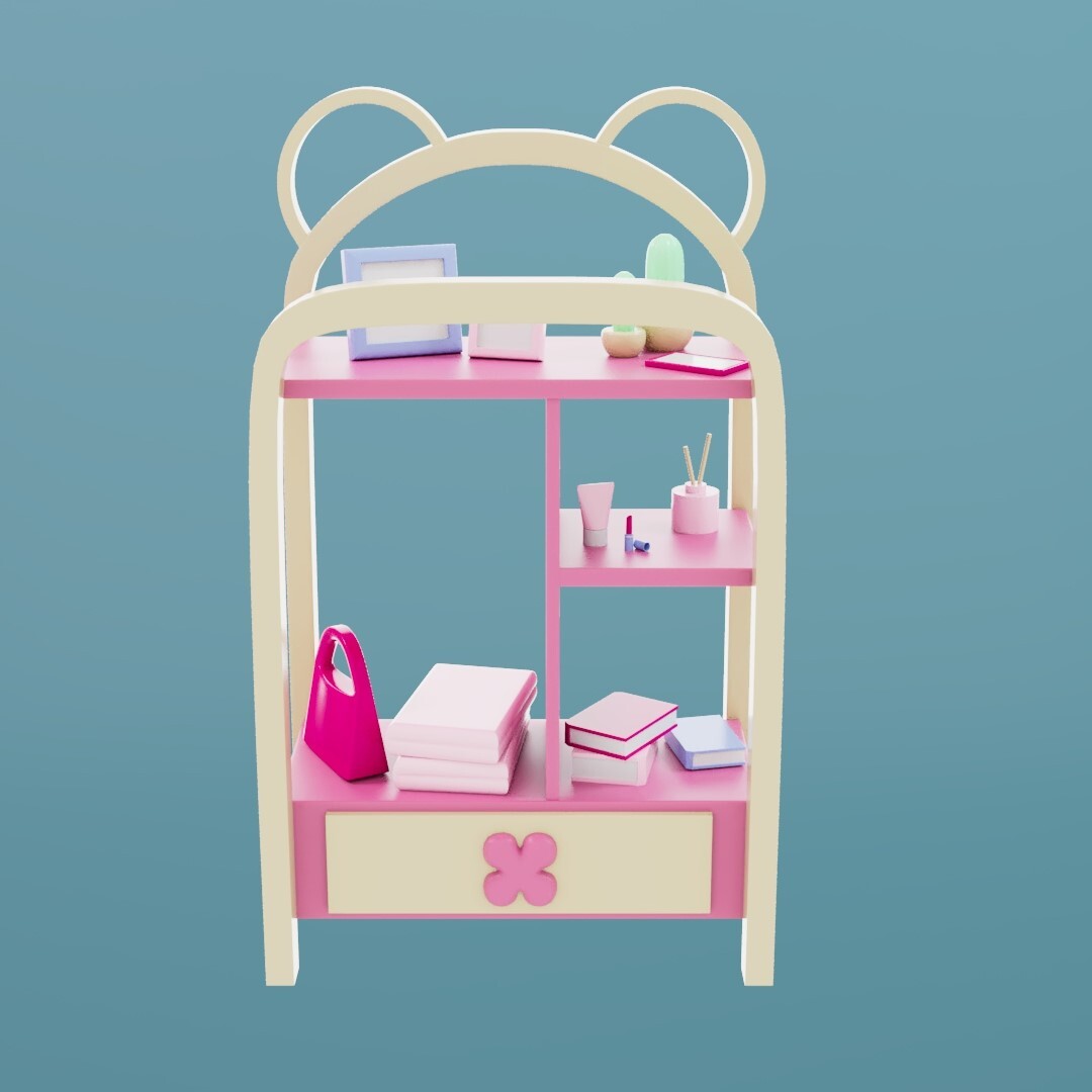 ArtStation - Cute Shelf
