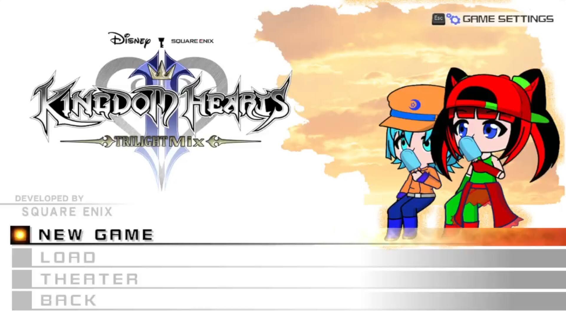 ArtStation - KH2 - Trilight Mix Mod