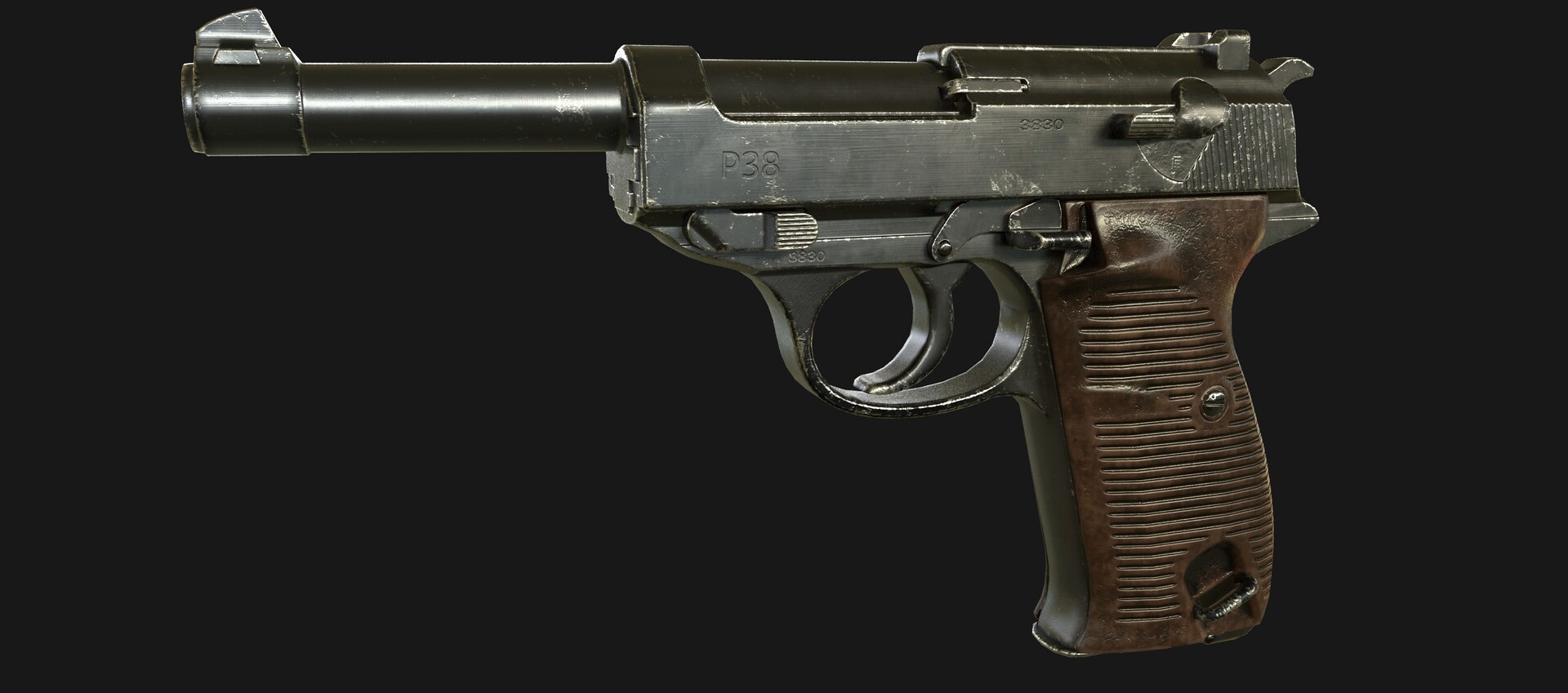 ArtStation - P38 Pistol