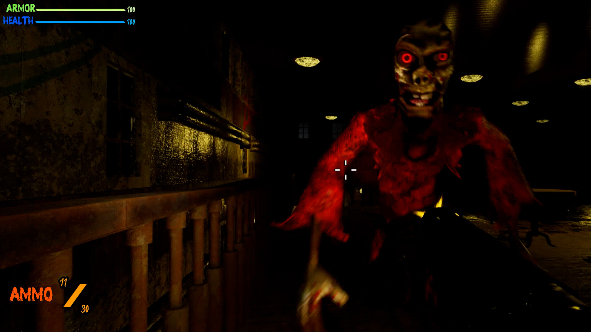 ArtStation - zombieGame_level_7_2_zombieRestaurantBar_gamePlay