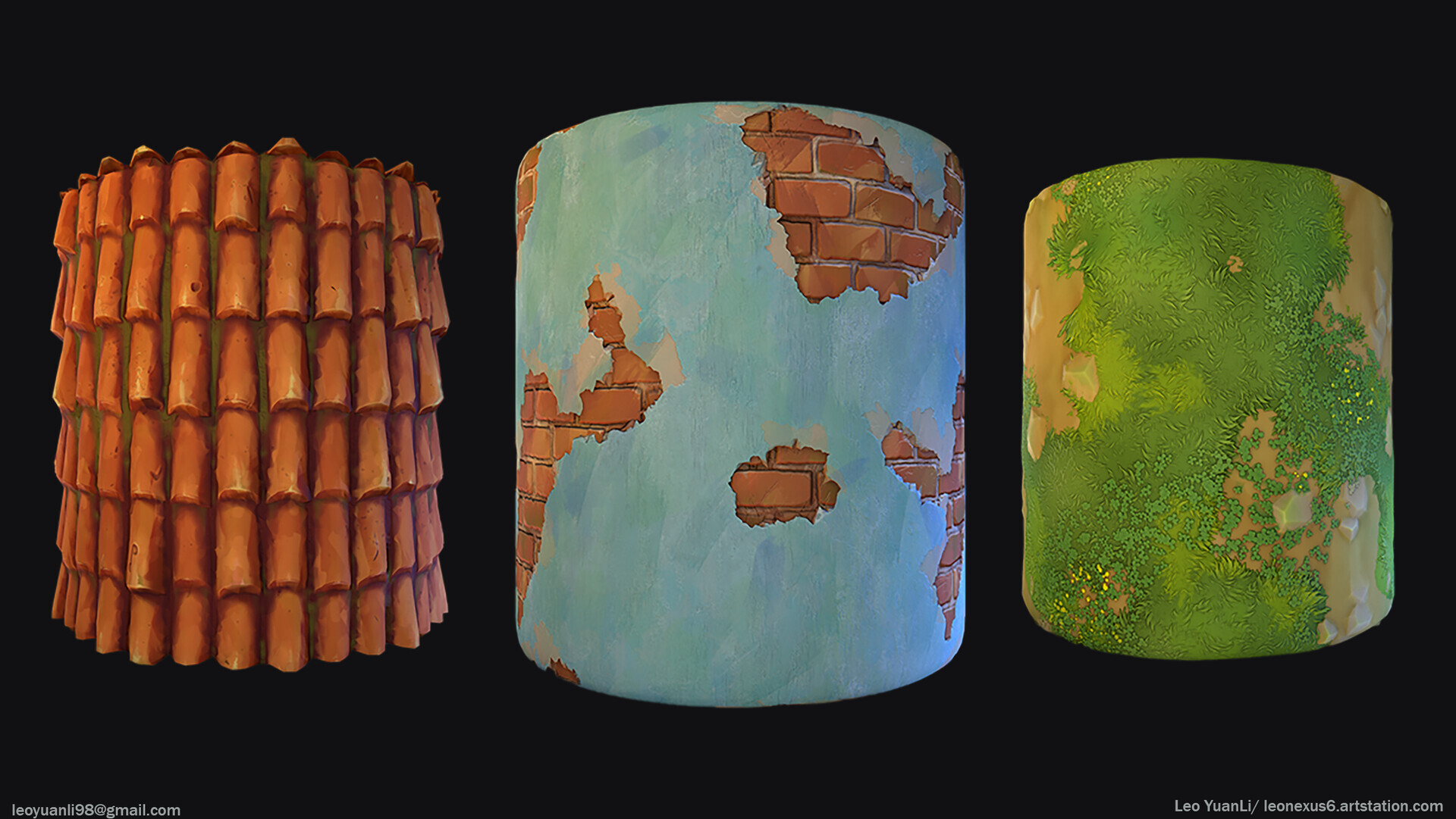 Games Artist - Solar Punk - Environment Breakdown - Leo YuanLi