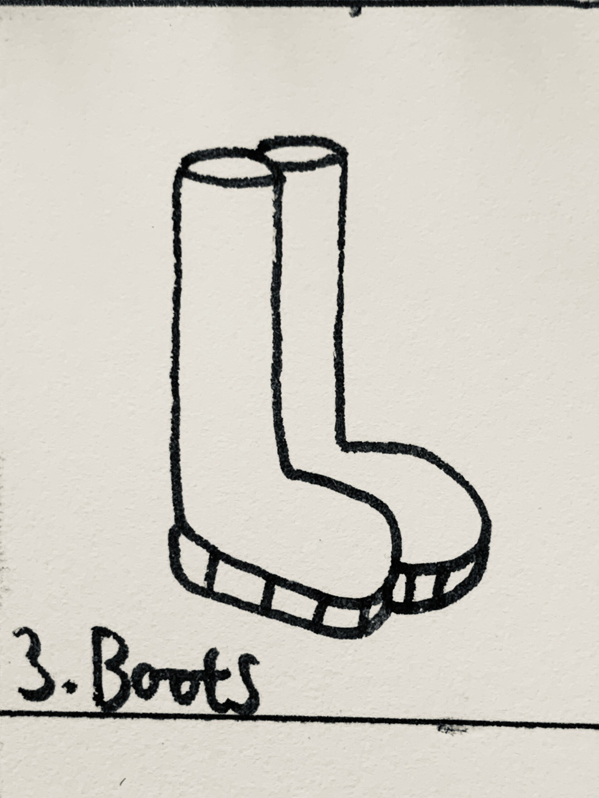 ArtStation - Inktober 2024 Day 3 - Boots