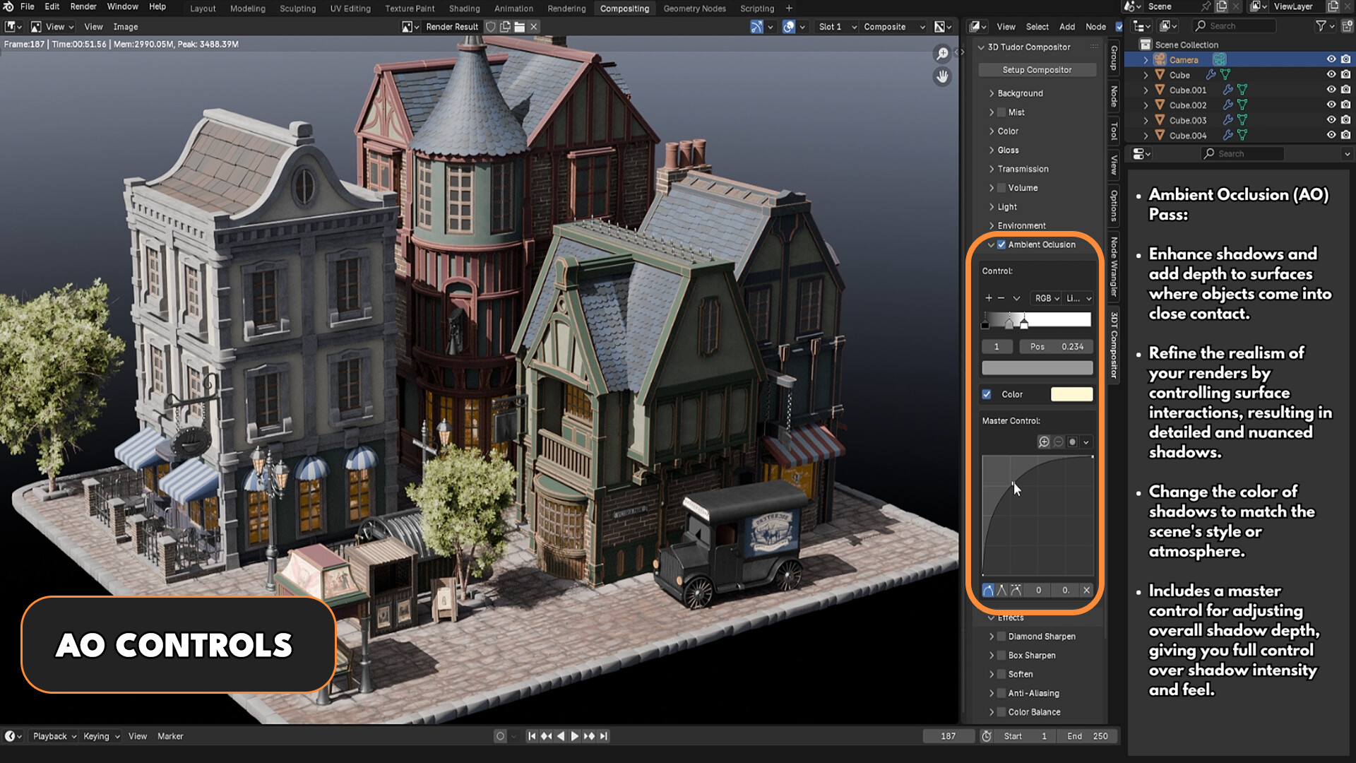 3D Tudor - Blend Craft Compositor Blender Plugin by 3DT