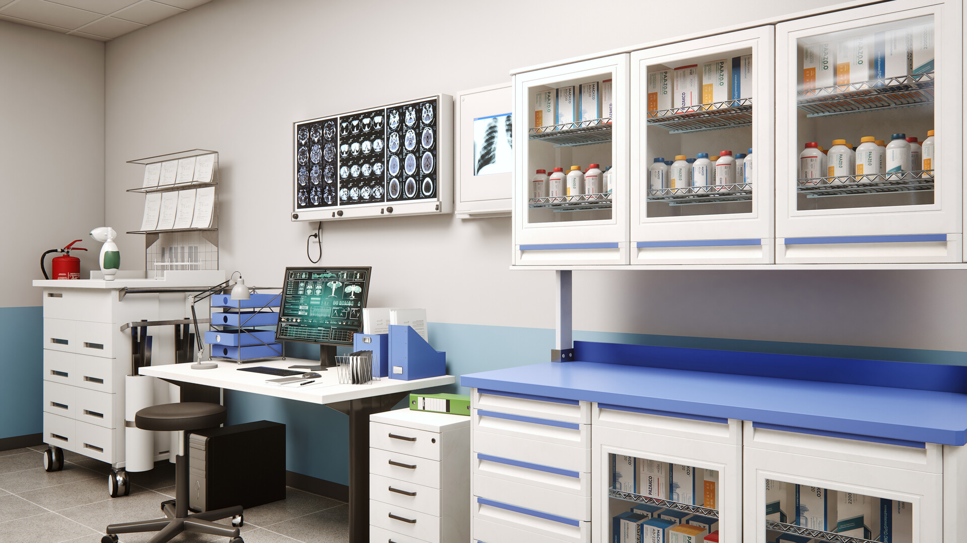 Evermotion Studio - Hospital Scene - Archinteriors for UE vol 14