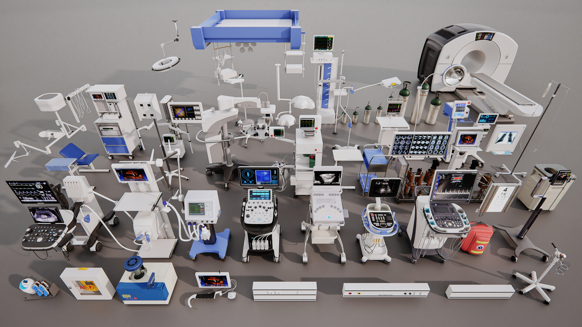 Evermotion Studio - Hospital Scene - Archinteriors for UE vol 14