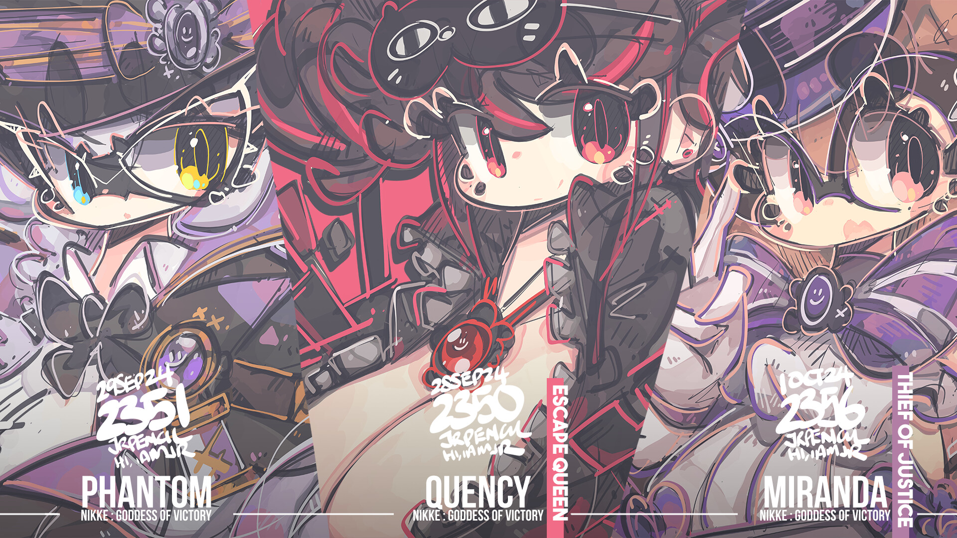 Jr Pencil - 2364 - NIKKE : PHANTOM THIEF VS DETECTIVE 3 Oct 2024