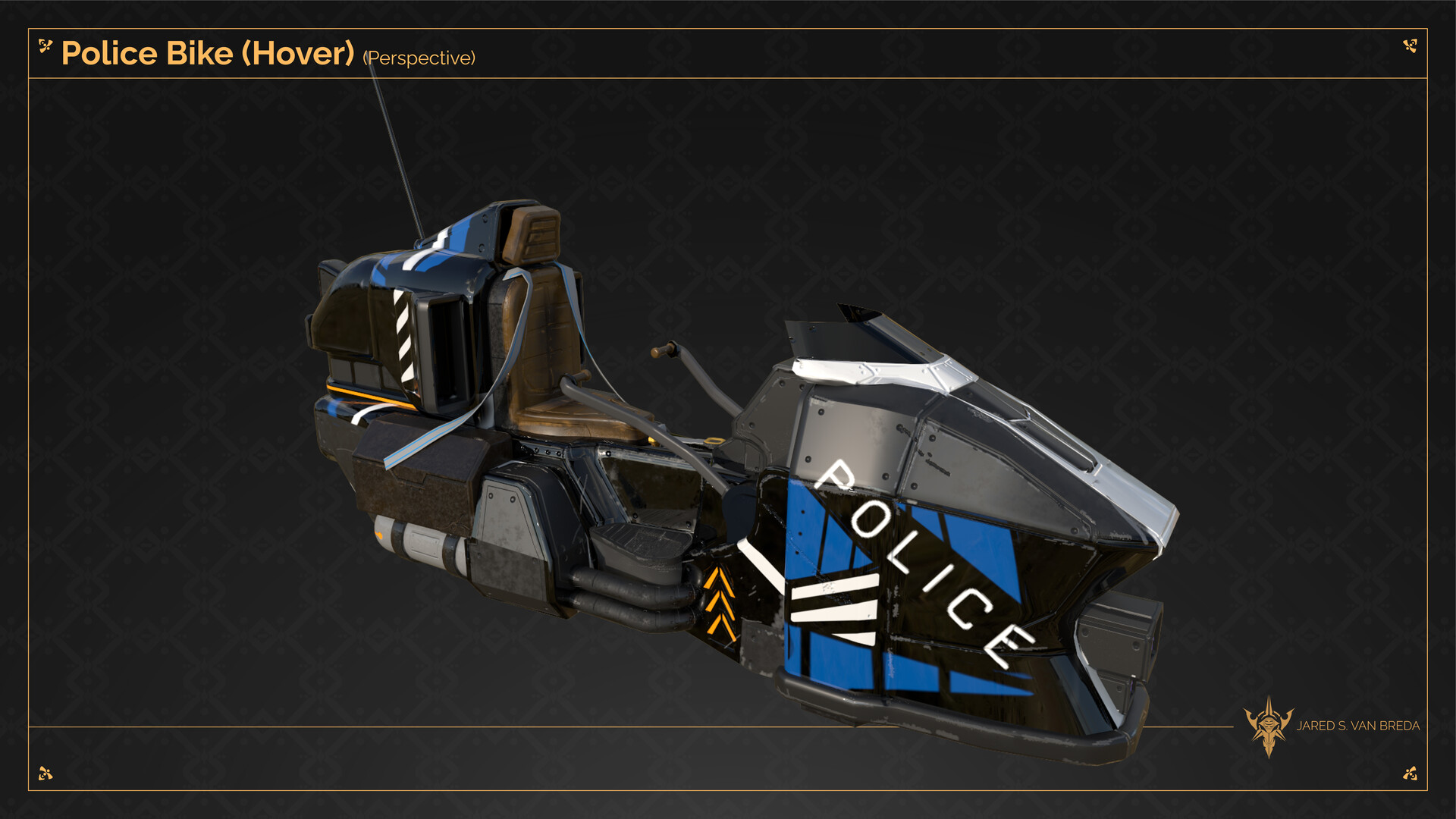 ArtStation - Police Bike (Hover)