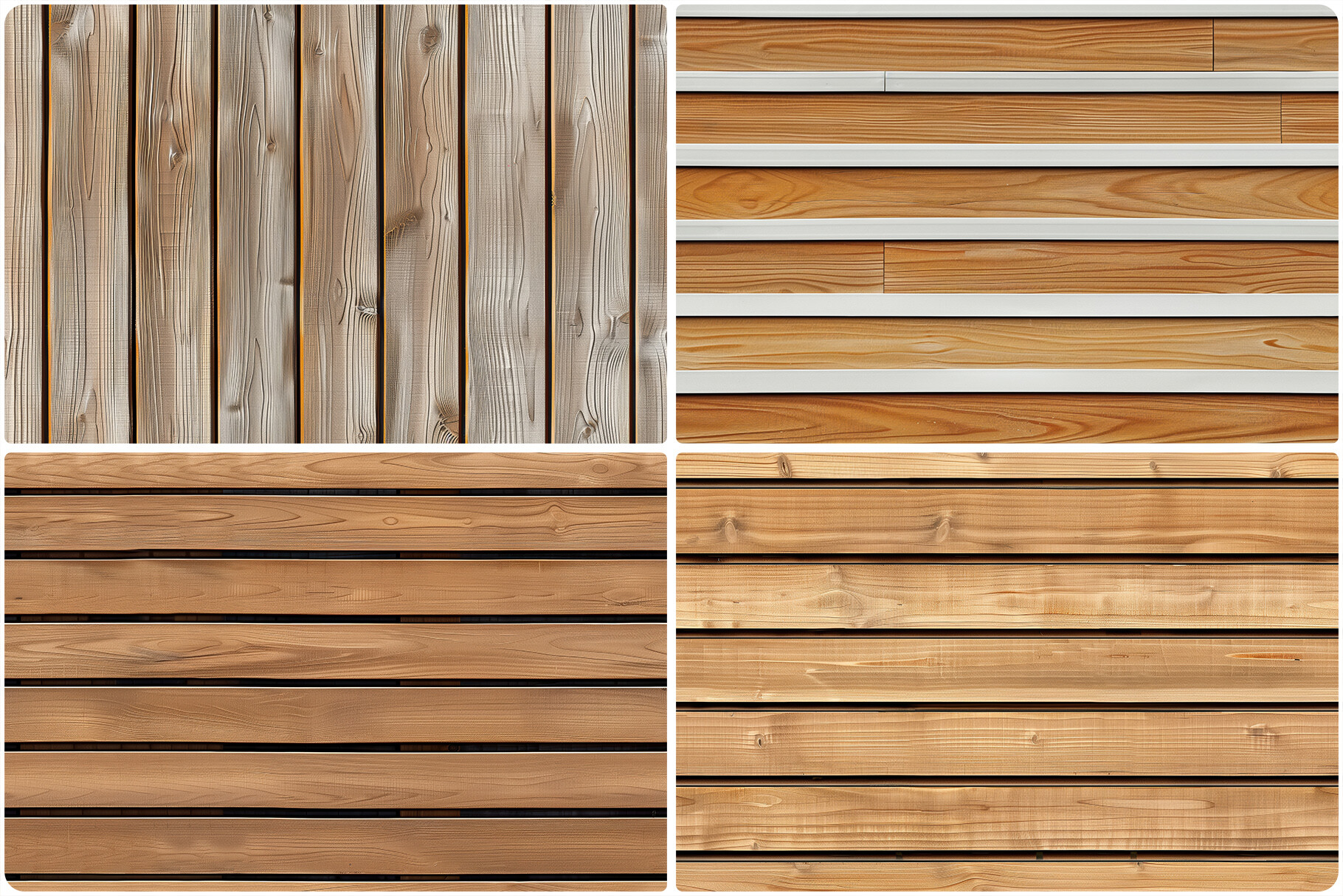 Alexander Nedviga - 30 Wood Siding Texture Backgrounds