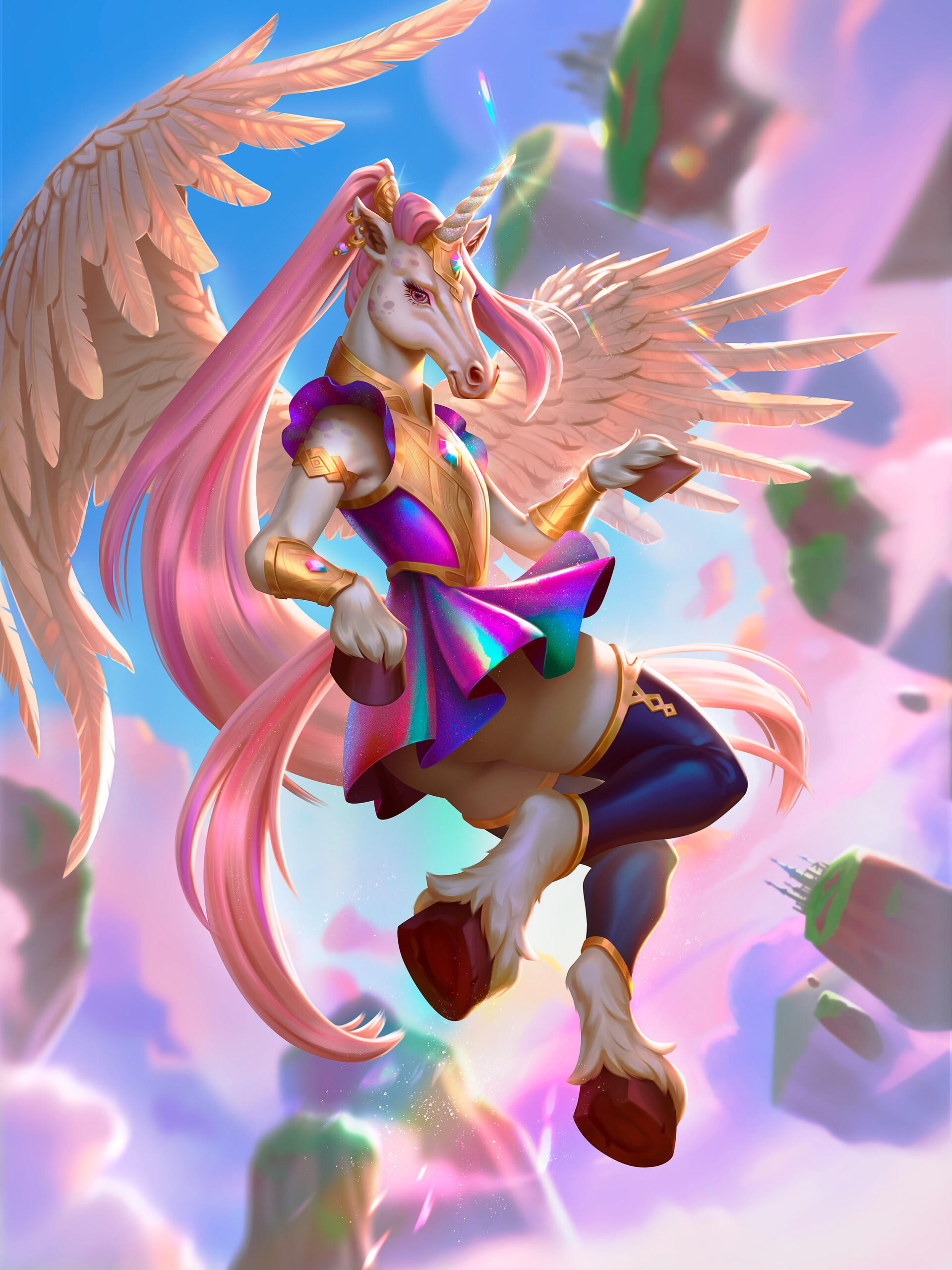 ArtStation - UNICORN ILLUSTRATION