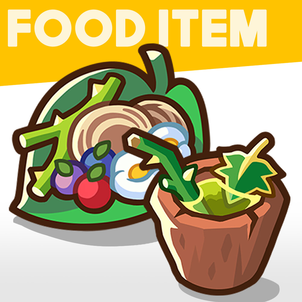ArtStation - Postknight 2- Food items