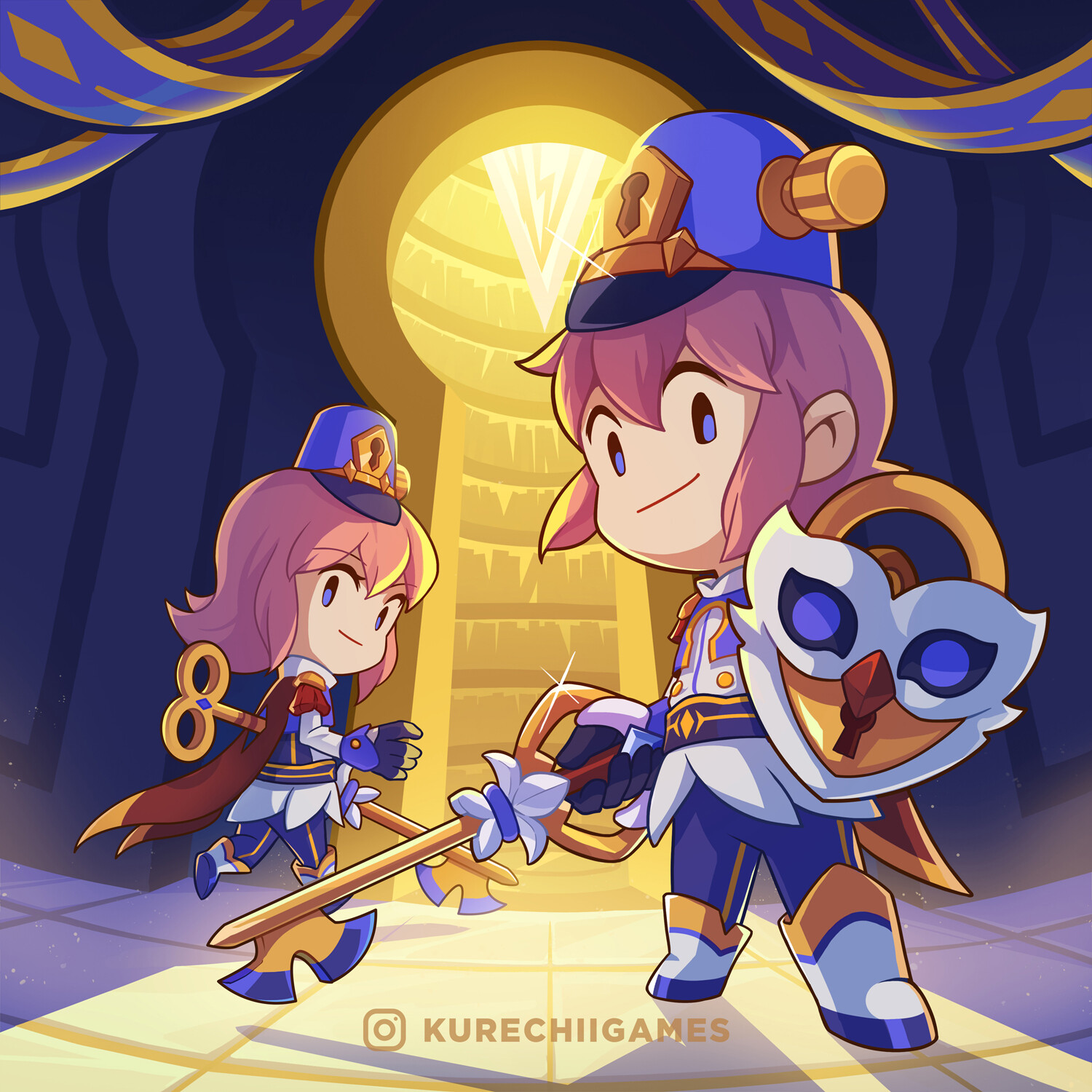 Hannah Hiew - Postknight 2- Prism Pass Illustrations