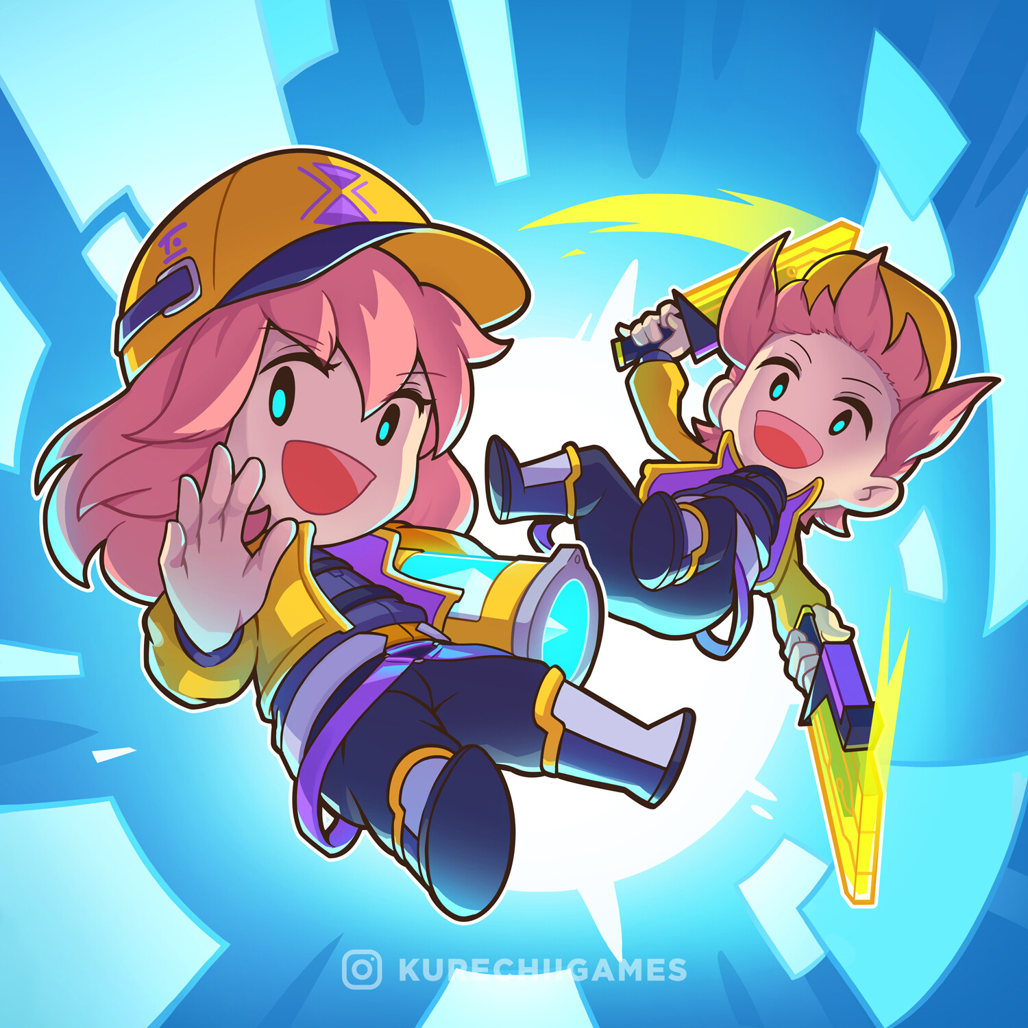 Hannah Hiew - Postknight 2- Prism Pass Illustrations