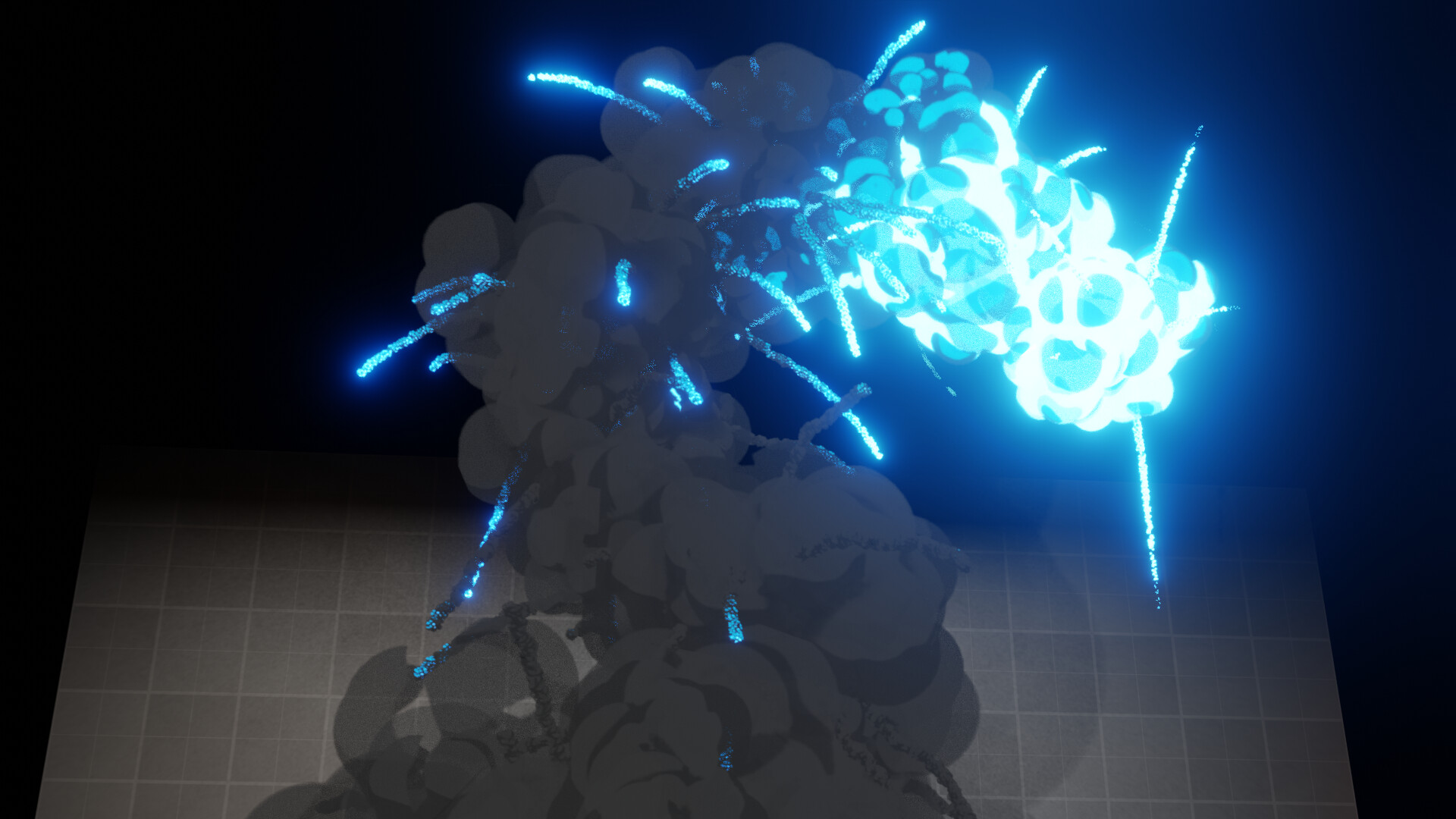 ArtStation - Realtime Stylized Explosion Test