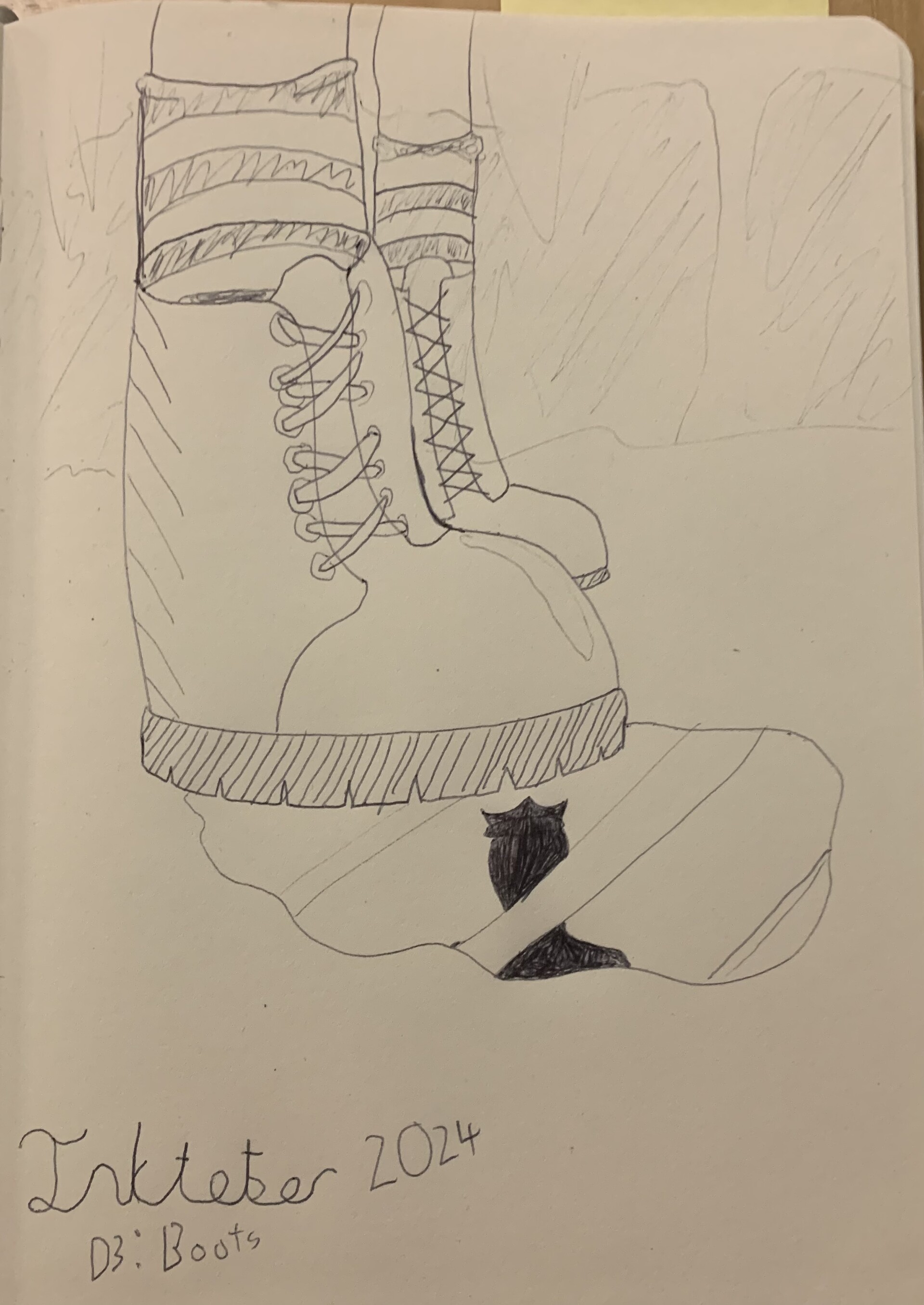 ArtStation - Inktober Day 3: Boots