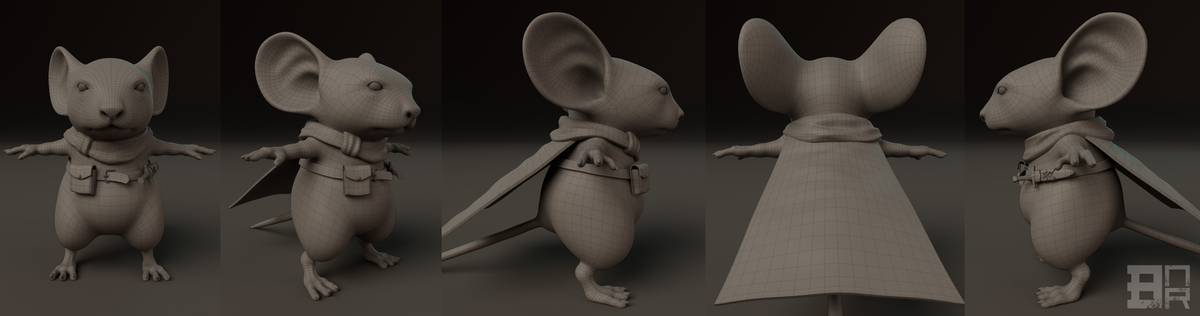 Brian Ratchford - 3d Artist - Texturing, Modeling and inbetween - Mouse Guard : The Patrol