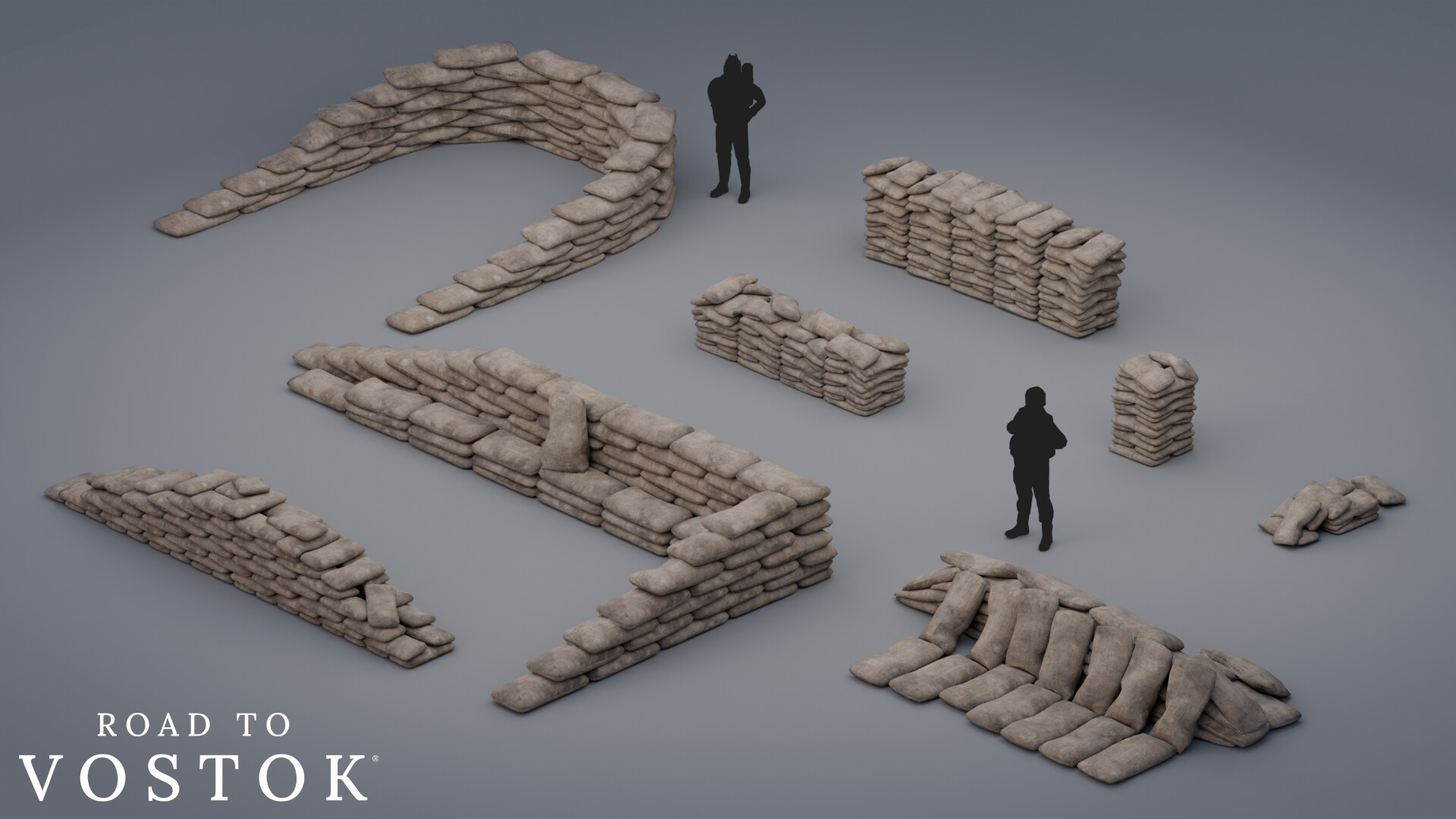 ArtStation - Sandbag kit