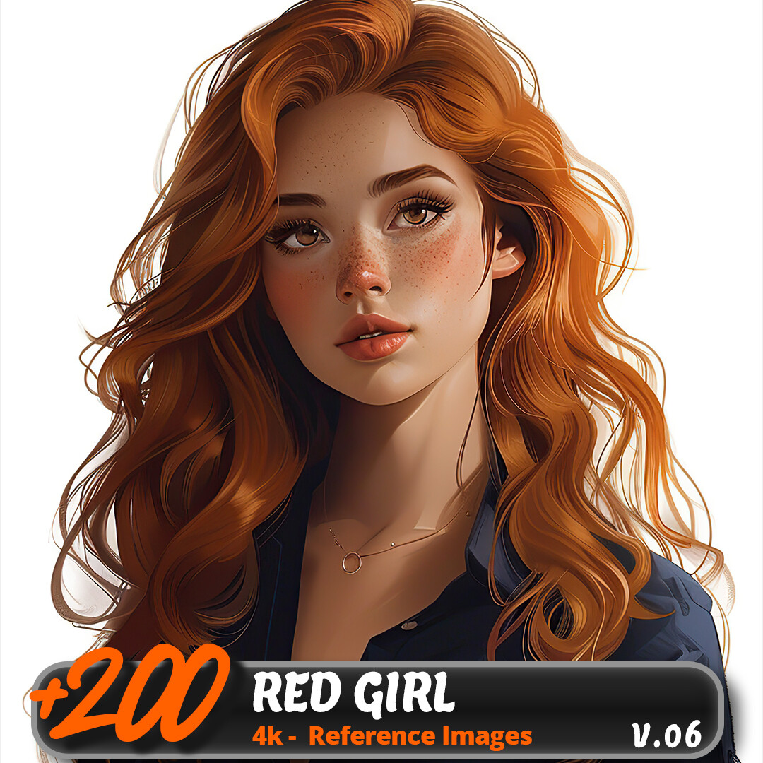 Princesa sofia - RED GIRL VOL. 06/ 4K/ Reference Image