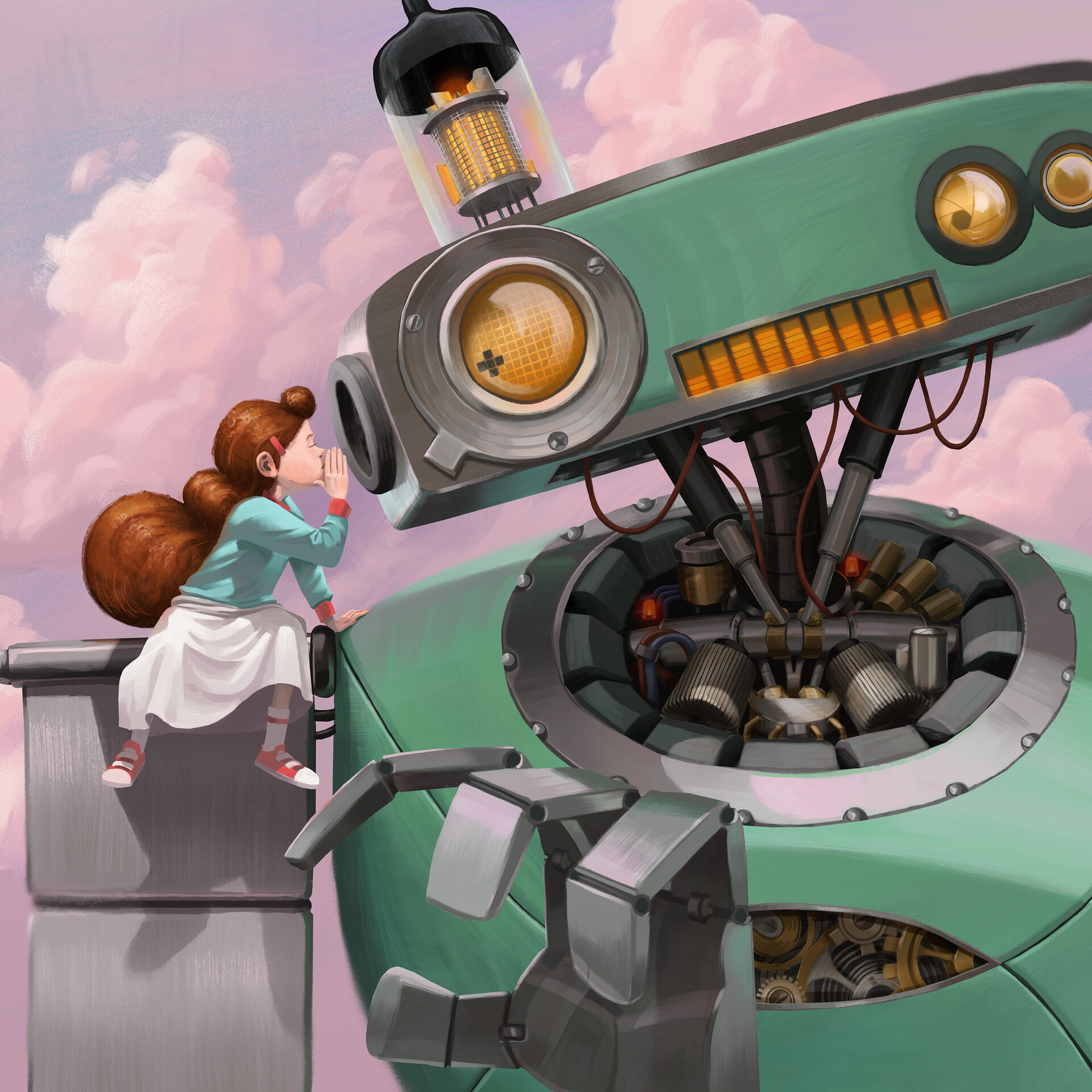 AlsoAlso Illustration - Robot Whisper