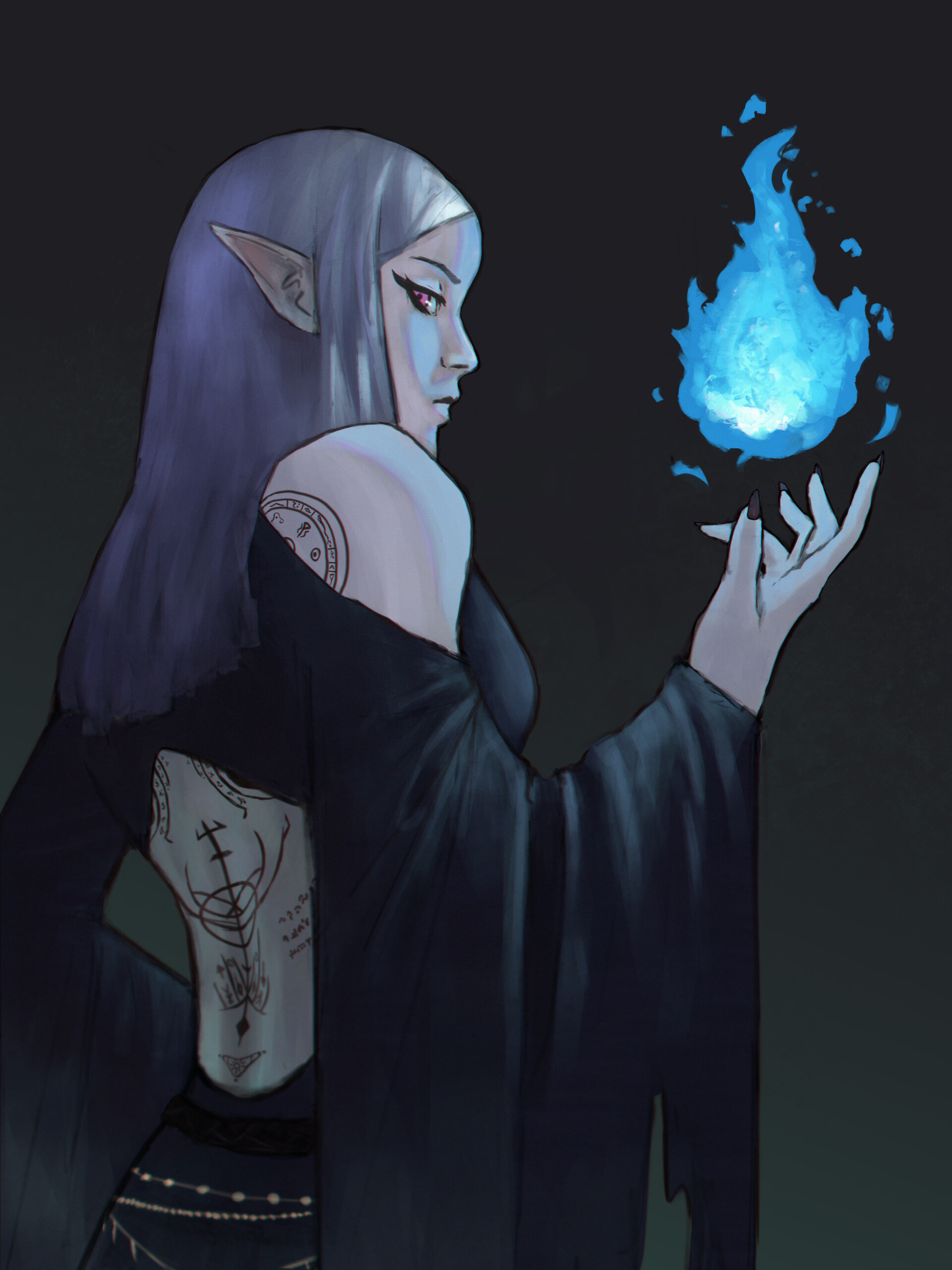 ArtStation - Dark Elf