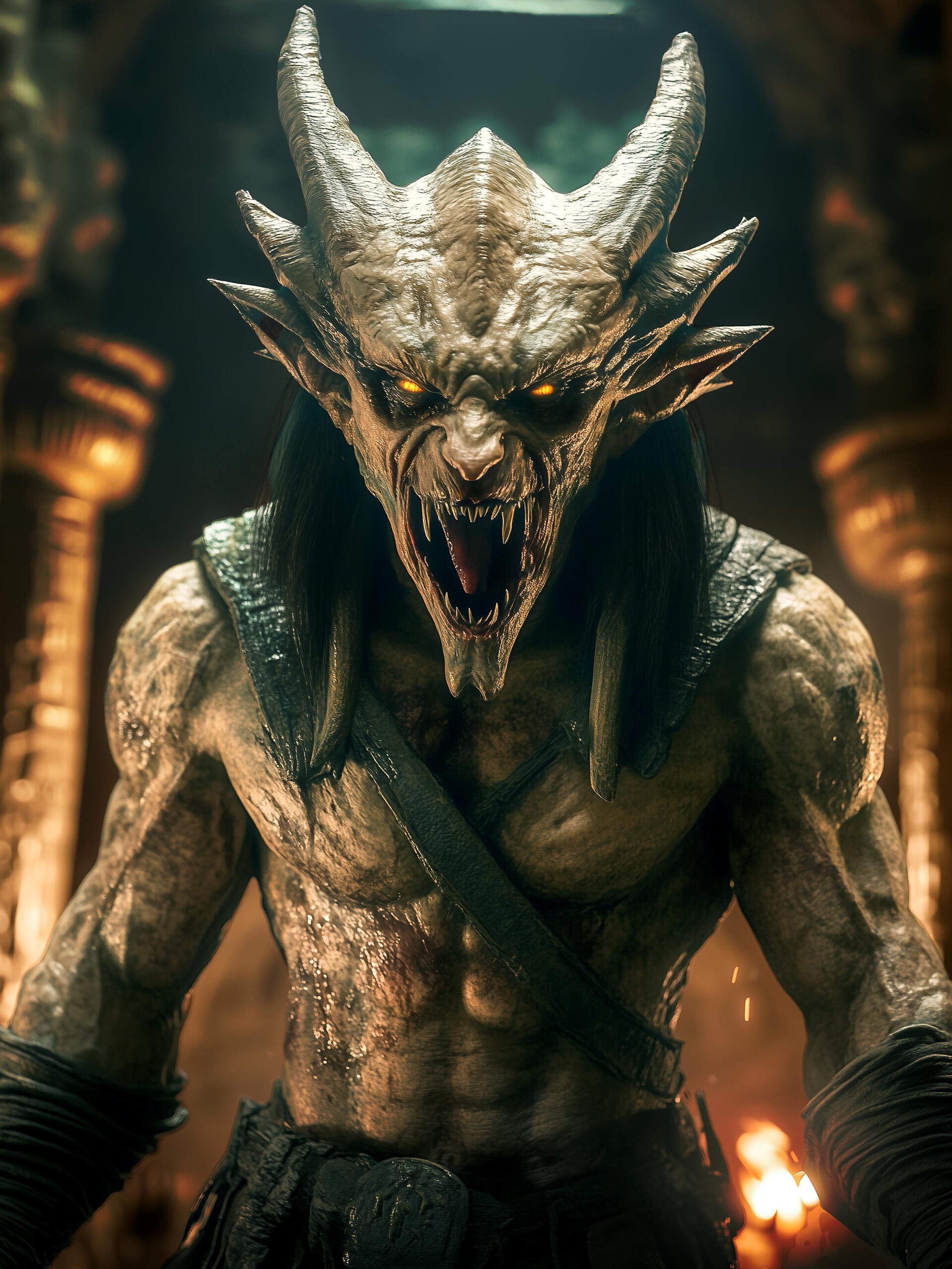 ArtStation - ASAG - Sumerian Demon