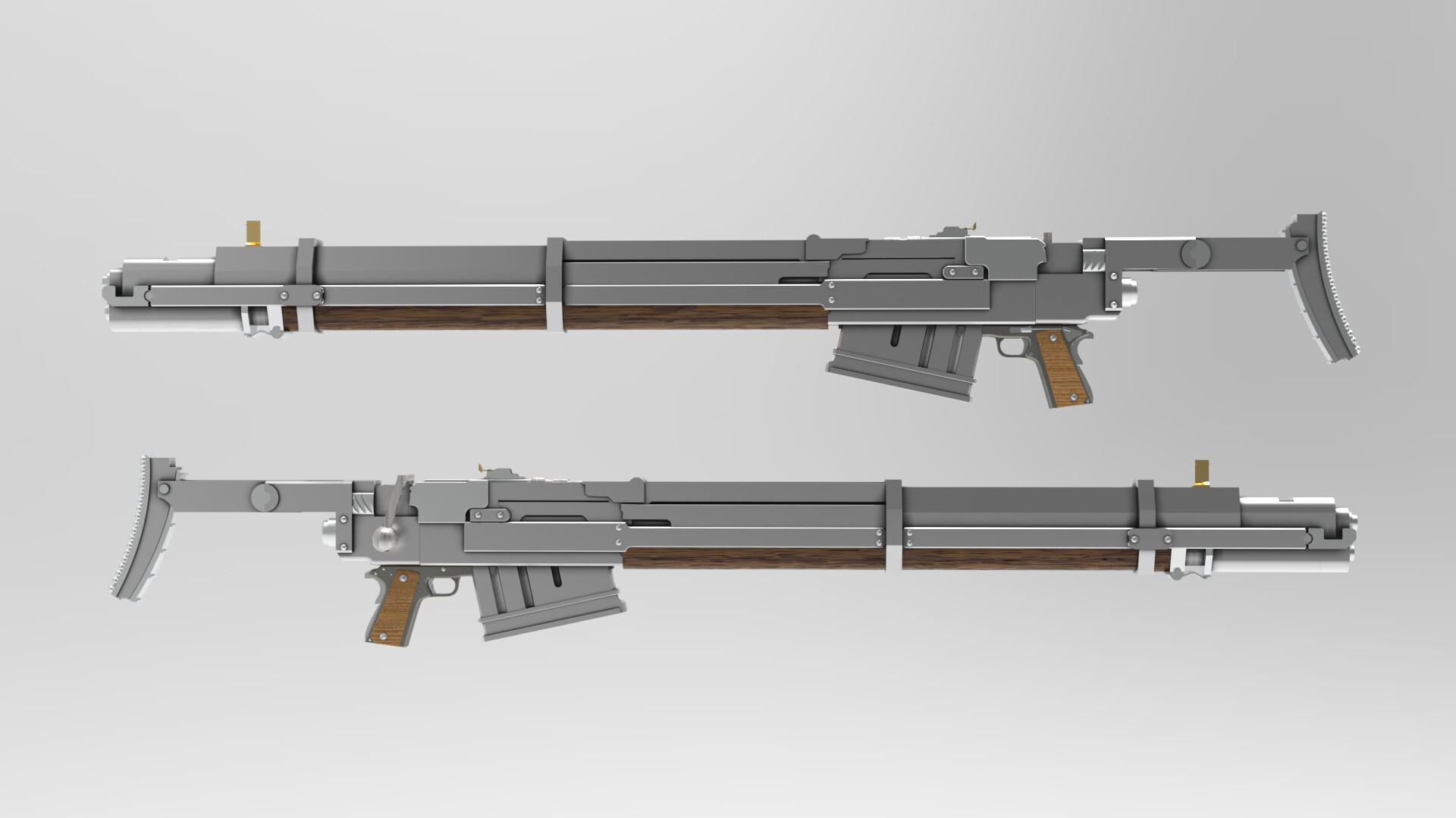 ArtStation - Trench Crusade Fan art - Communicant anti-tank hunter Rifle