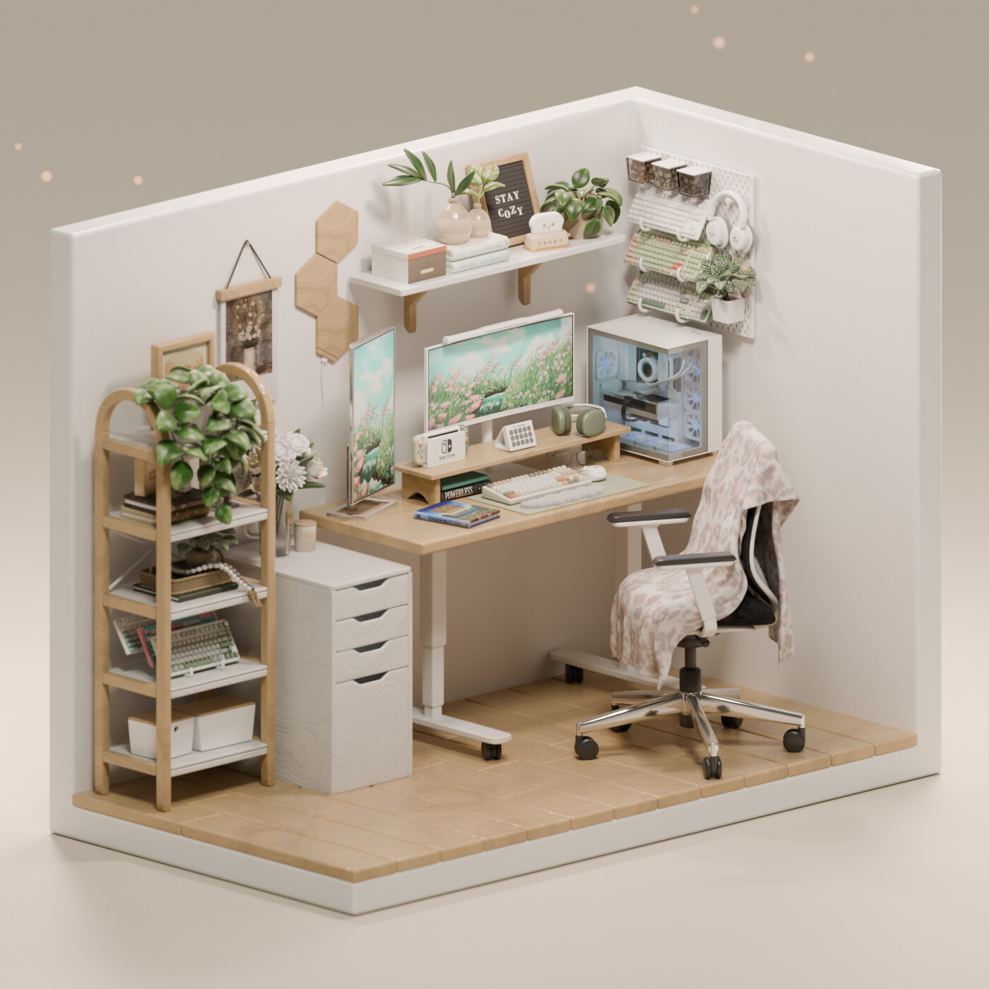 ArtStation - Sky's Desk Setup