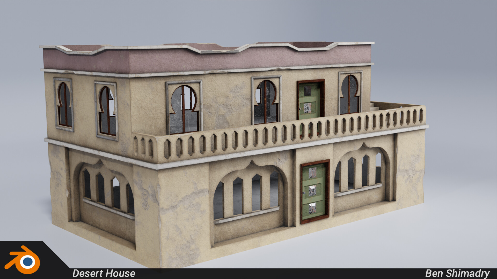 ArtStation - Desert House