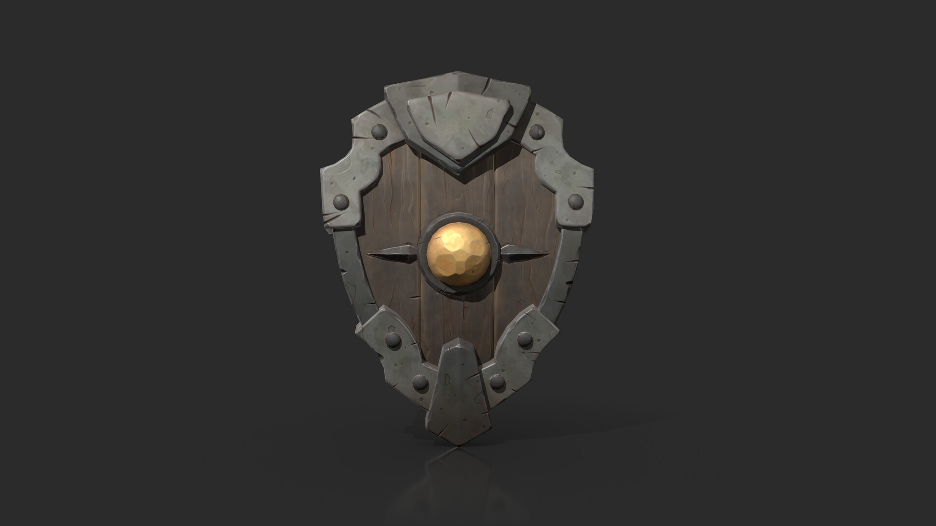 ArtStation - Stylized Shield