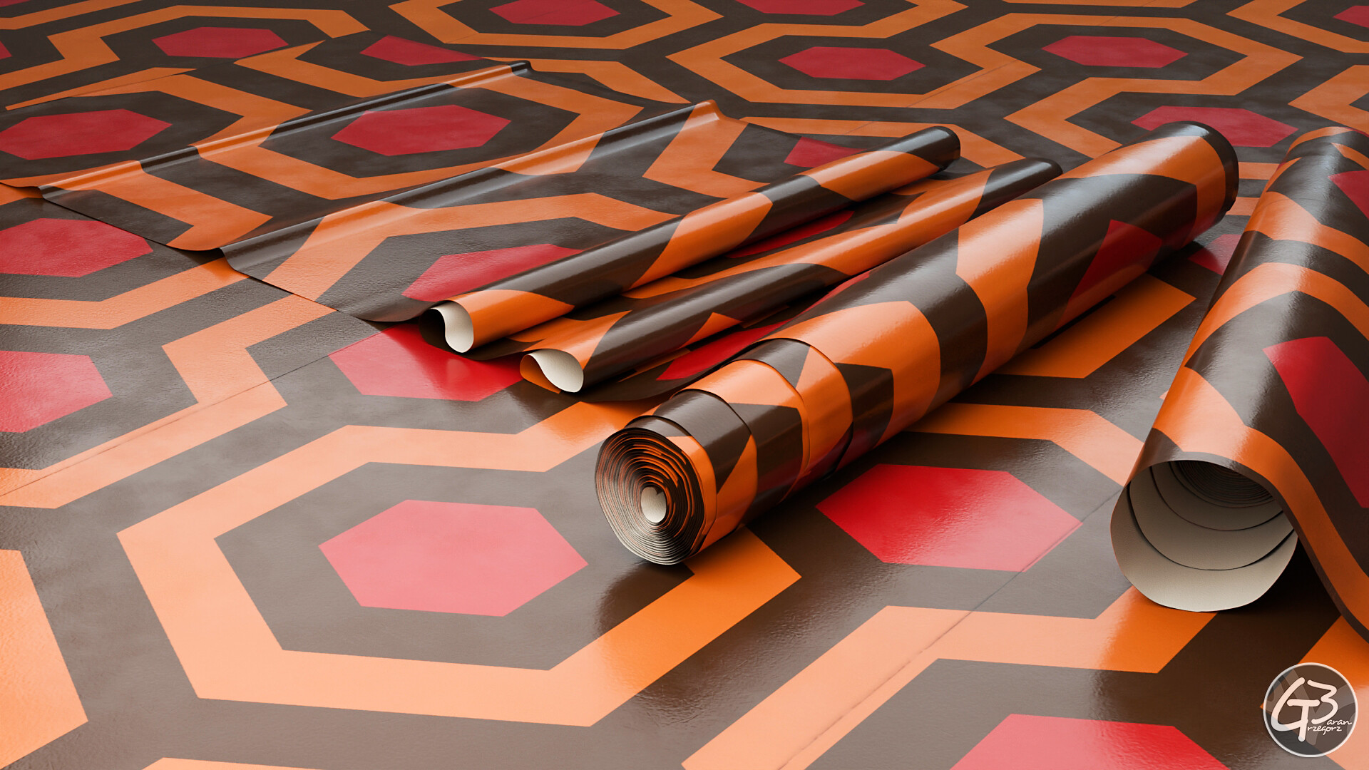 ArtStation - Pattern Design - Hexagon