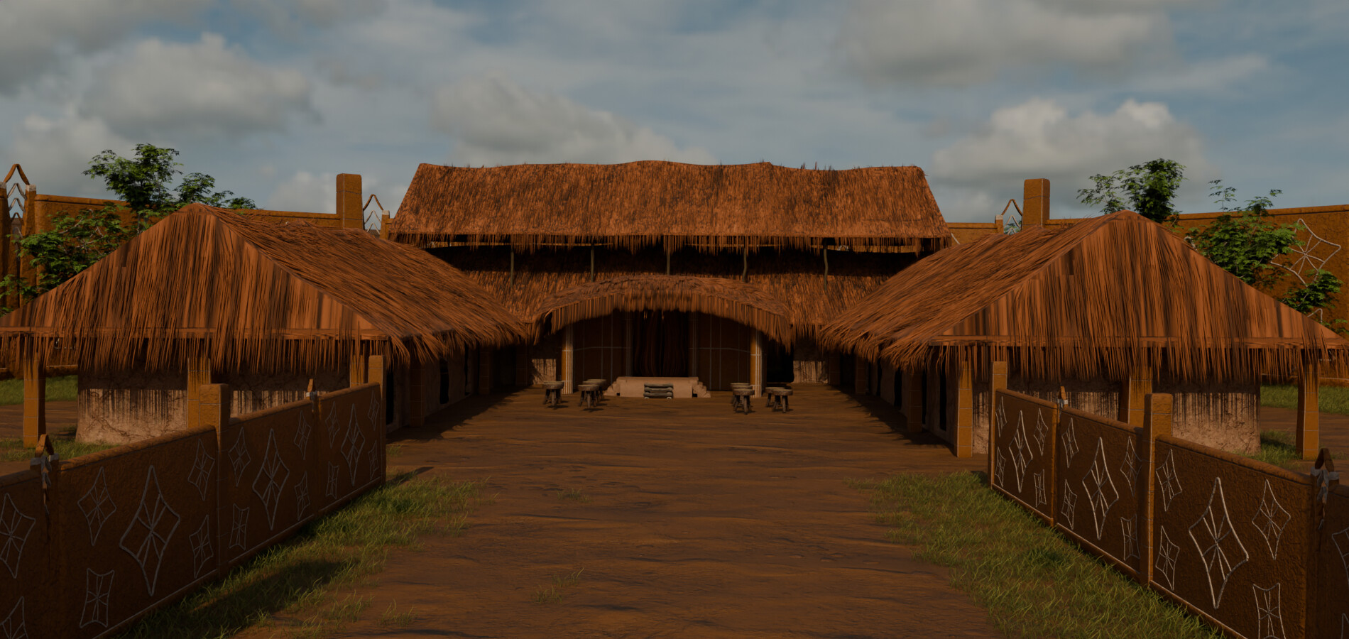 ArtStation - Yorubaland Environment - OBA IGBOMINA
