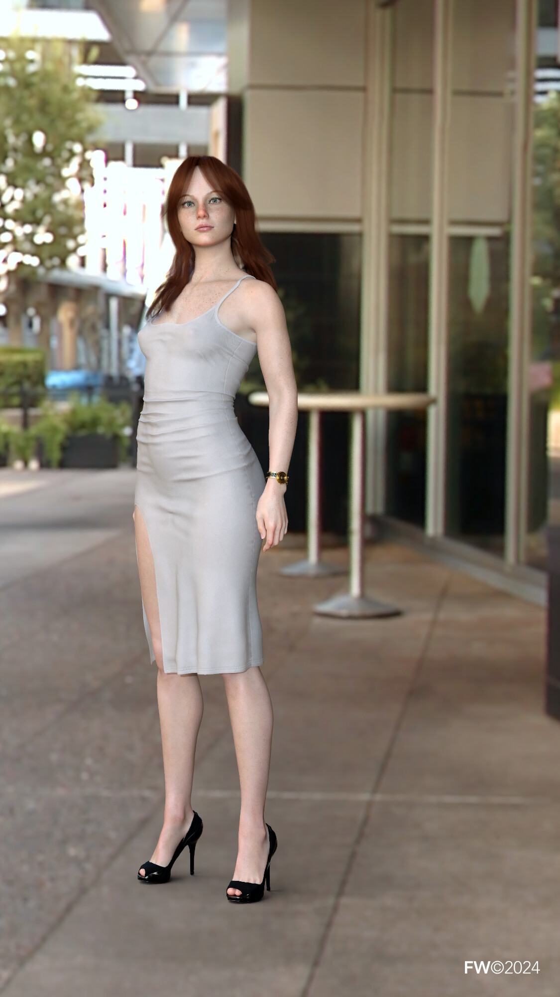 ArtStation - Astrid in white